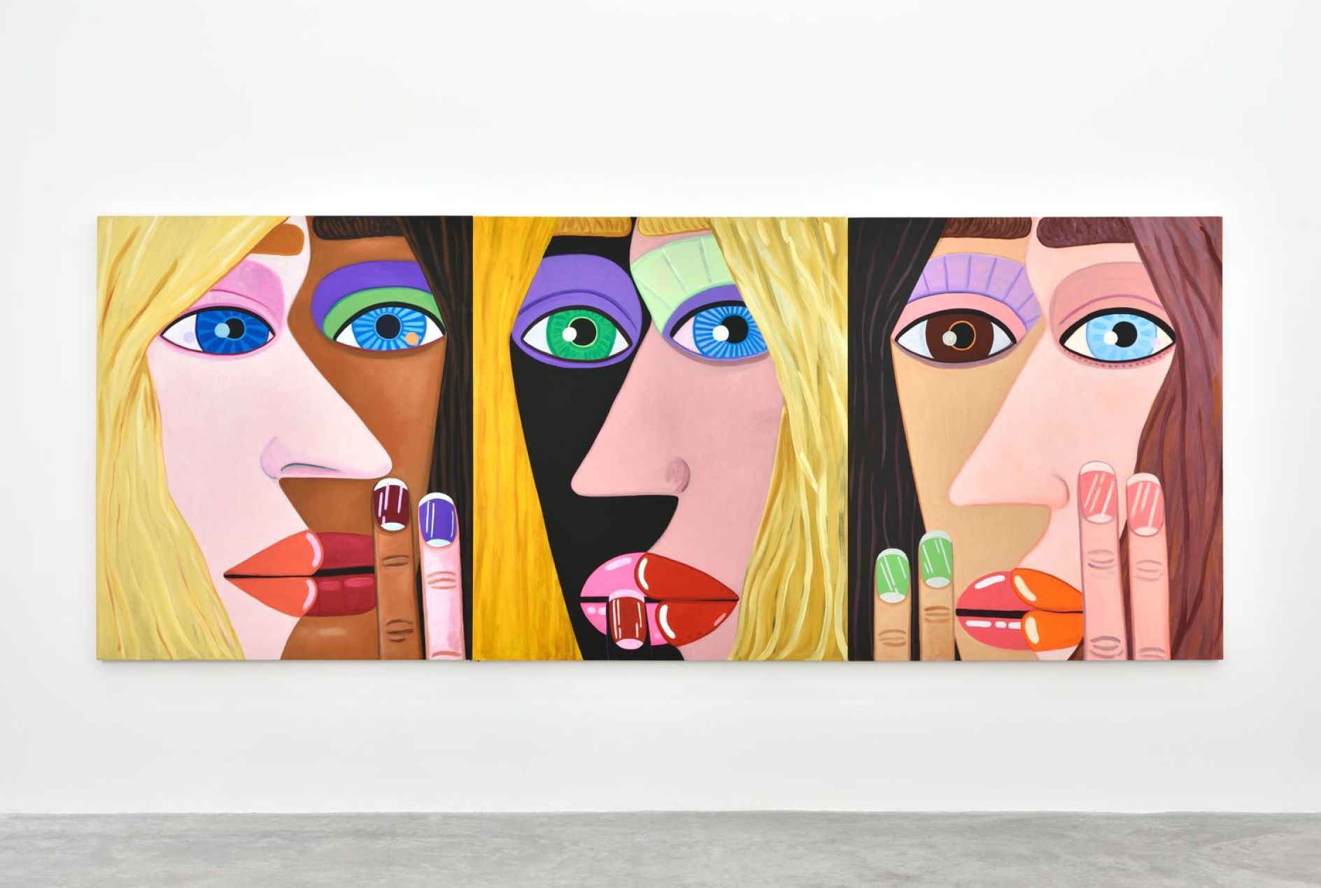 Brian Calvin's latest paintings of Californian youth dazzle in pastel ...