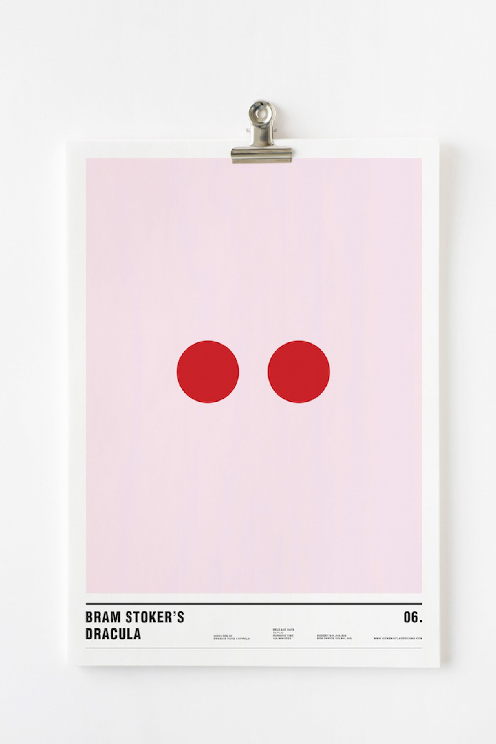 Designer creates minimalist posters of famous movies using only circles ...
