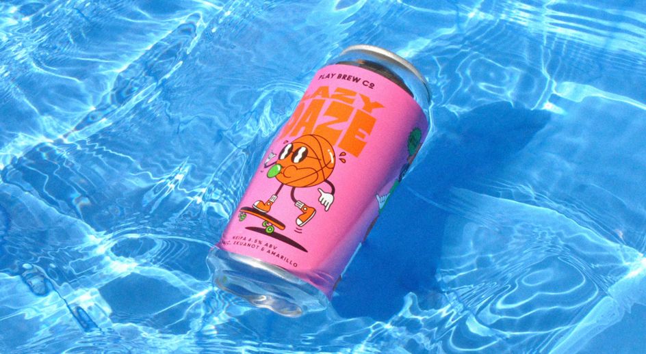 Alphabet's cheerful packaging for Play Brew Co's latest 'special ...