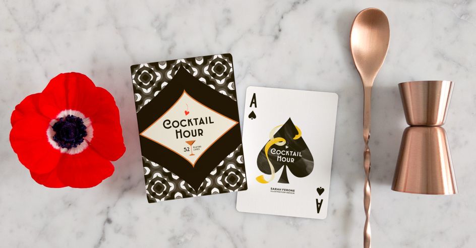 Cocktail Hour Playing Cards add a refreshing twist to the classic deck ...