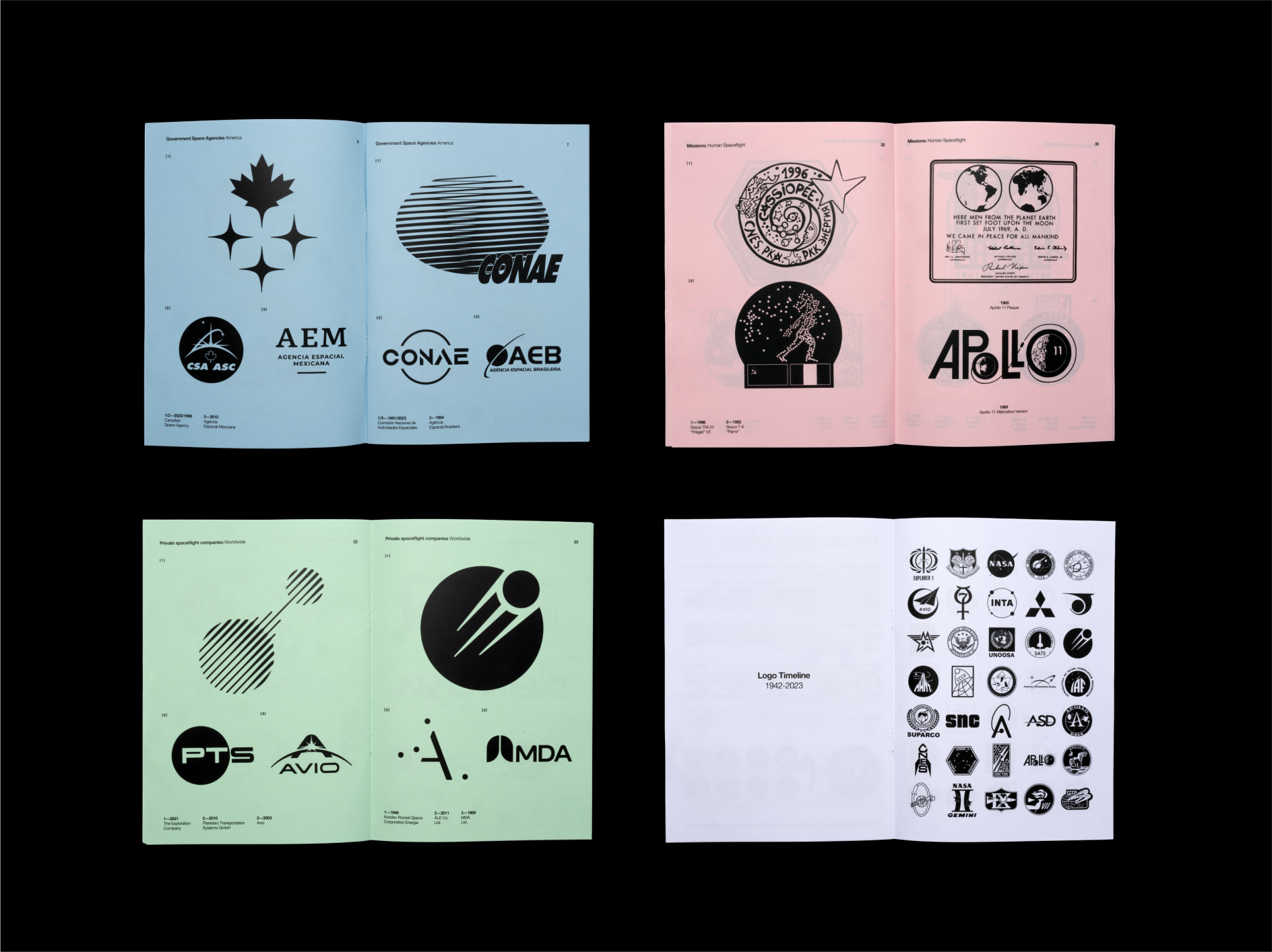 Space Exploration Logo Archive: Celebrating 370 logos that reach for ...