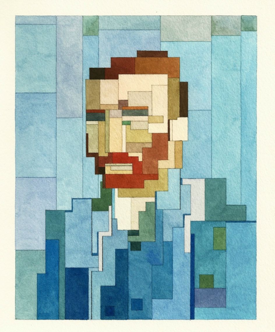 Pixelated, 8-bit artworks of classic paintings from the art world ...