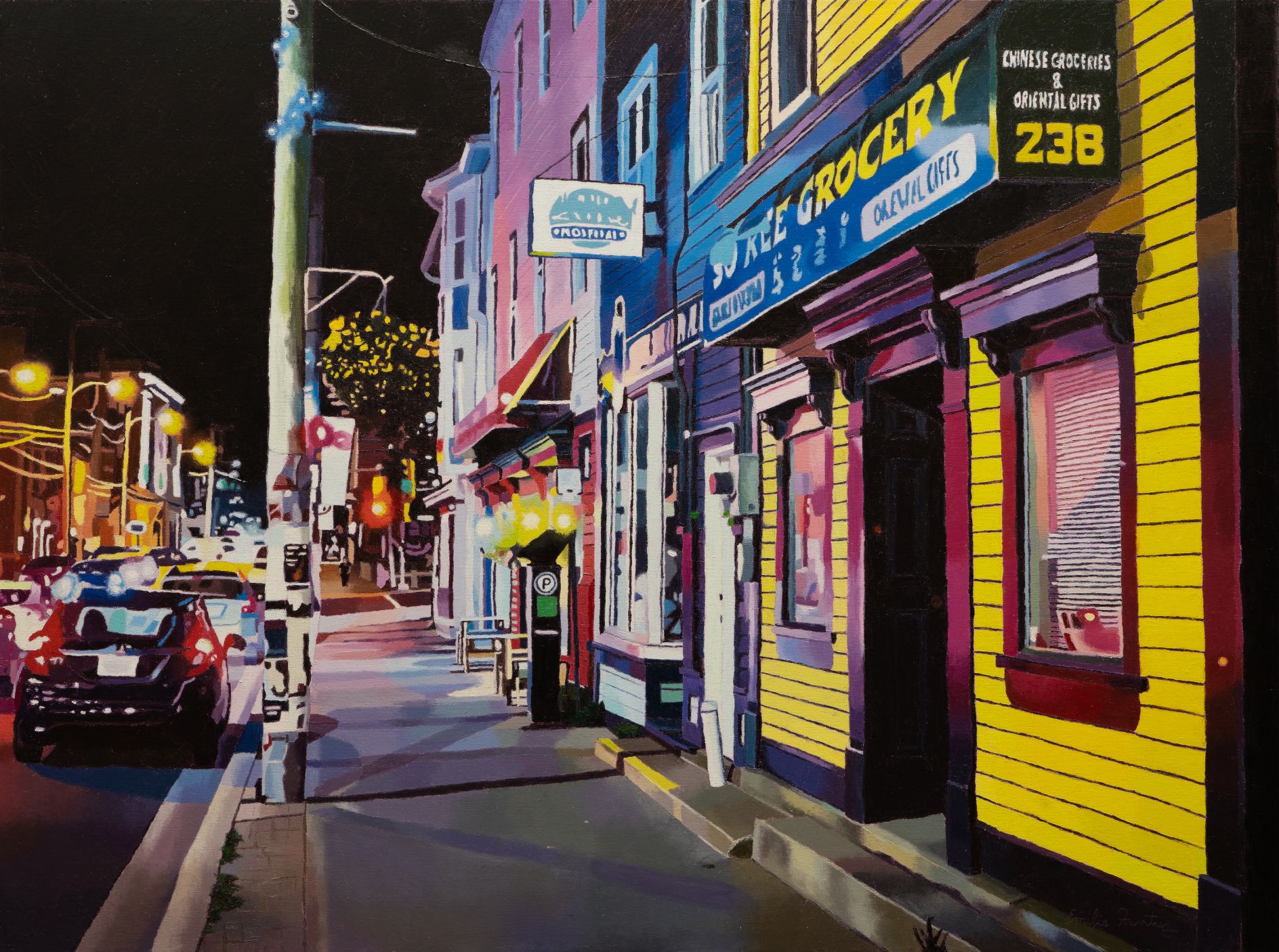 Emilie and Mike Fantuz evoke a sense of place with their palette knife ...