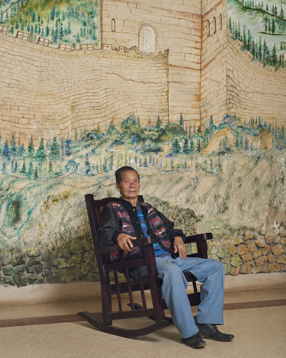 Photographs that document the remaining fragments of the once glorious ...