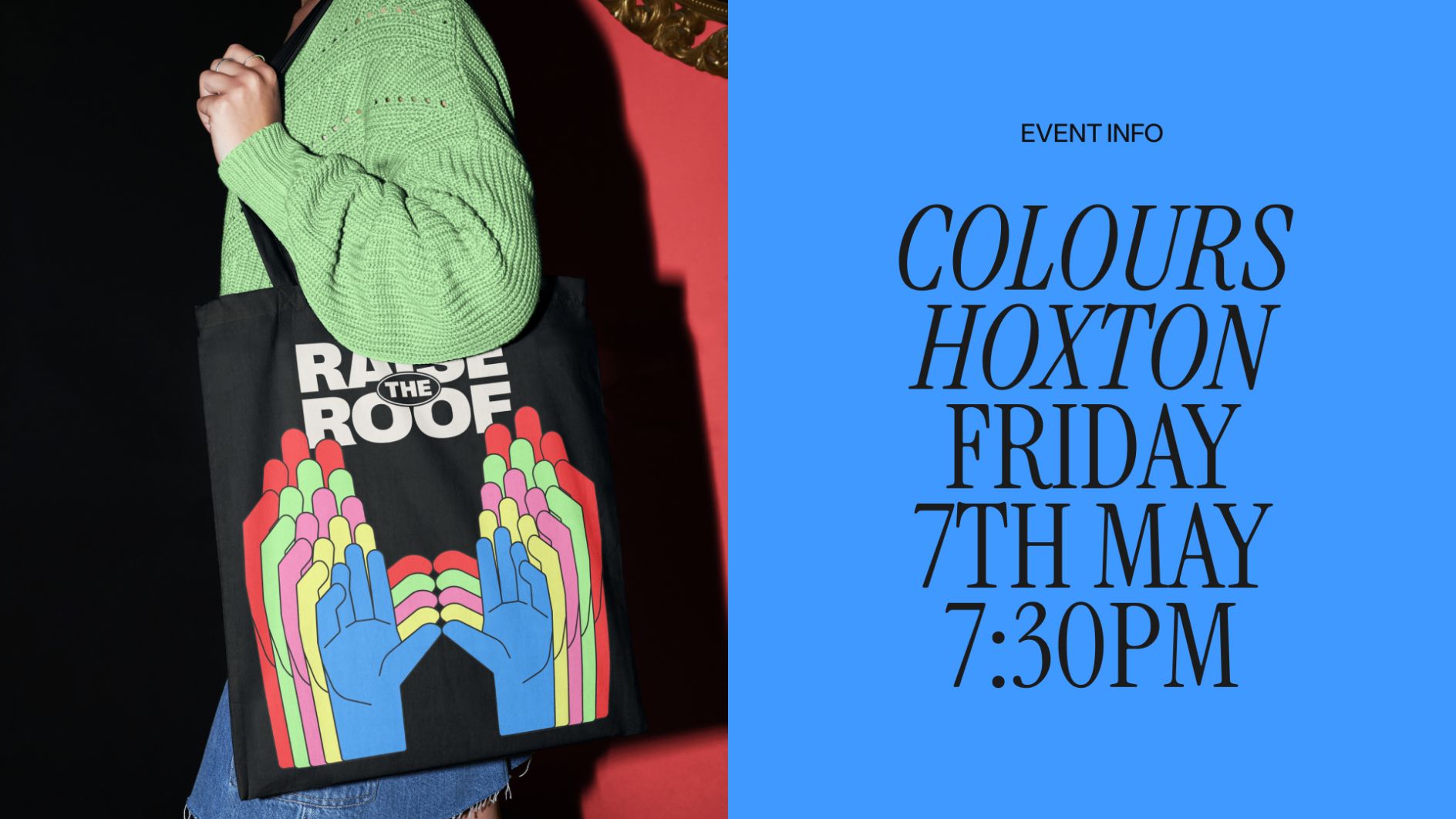 Kit Studio crafts a vibrant identity for Raise the Roof, a music-led ...