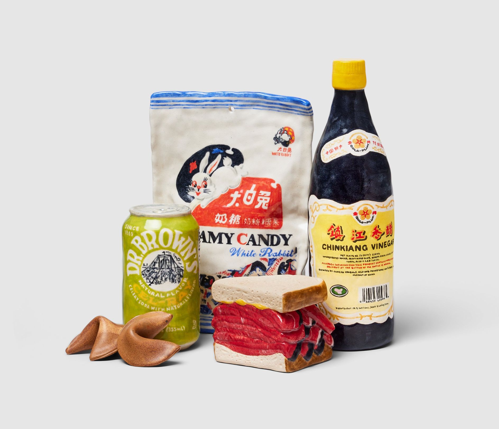 Ceramic artist Stephanie H Shih recreates food products in clay to ...