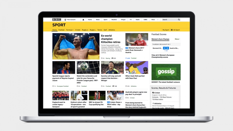Studio Output creates new branding for BBC Sport to build coherence ...