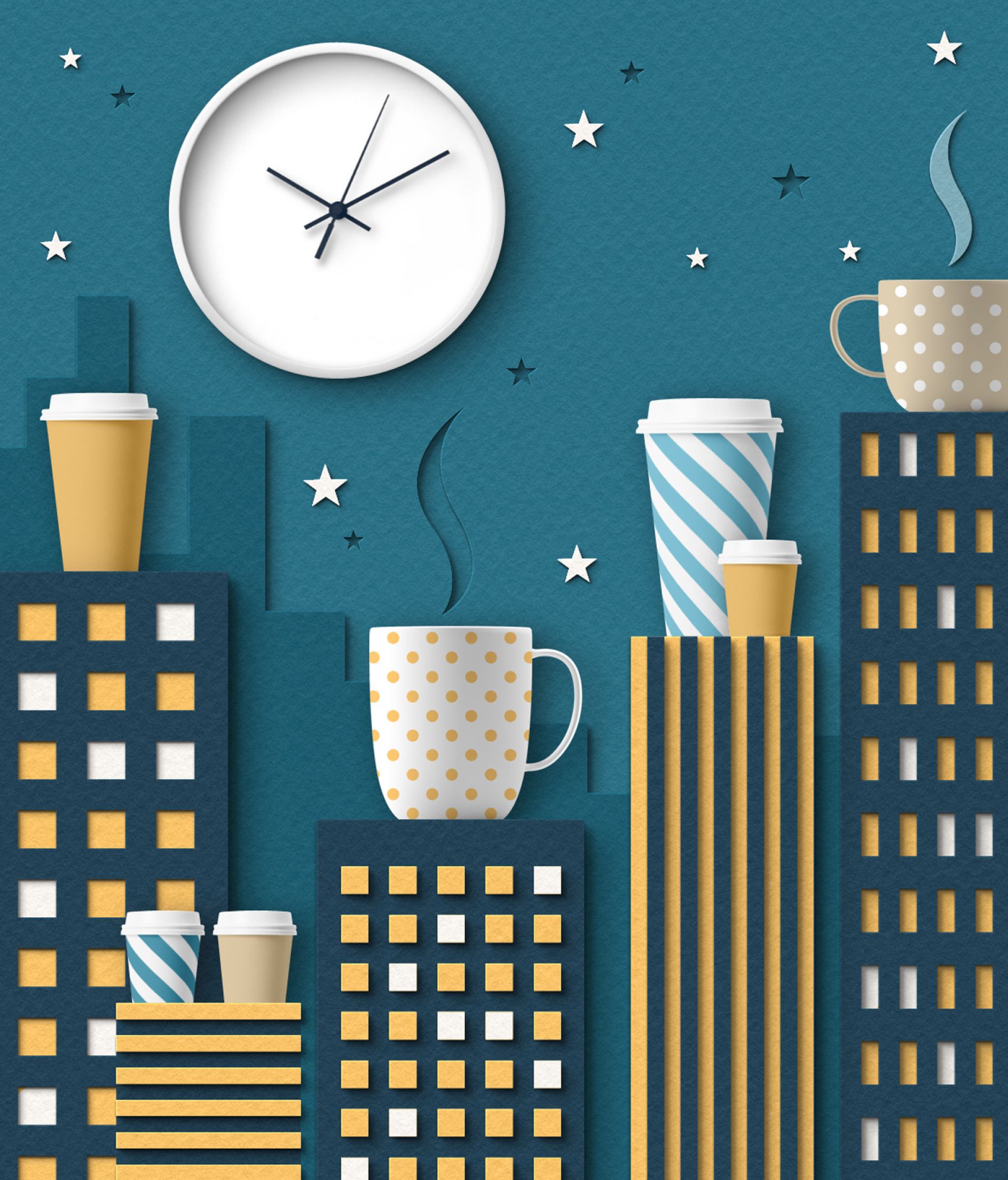 Digital paper-cut creations by Zara Picken: the most fun form of visual ...