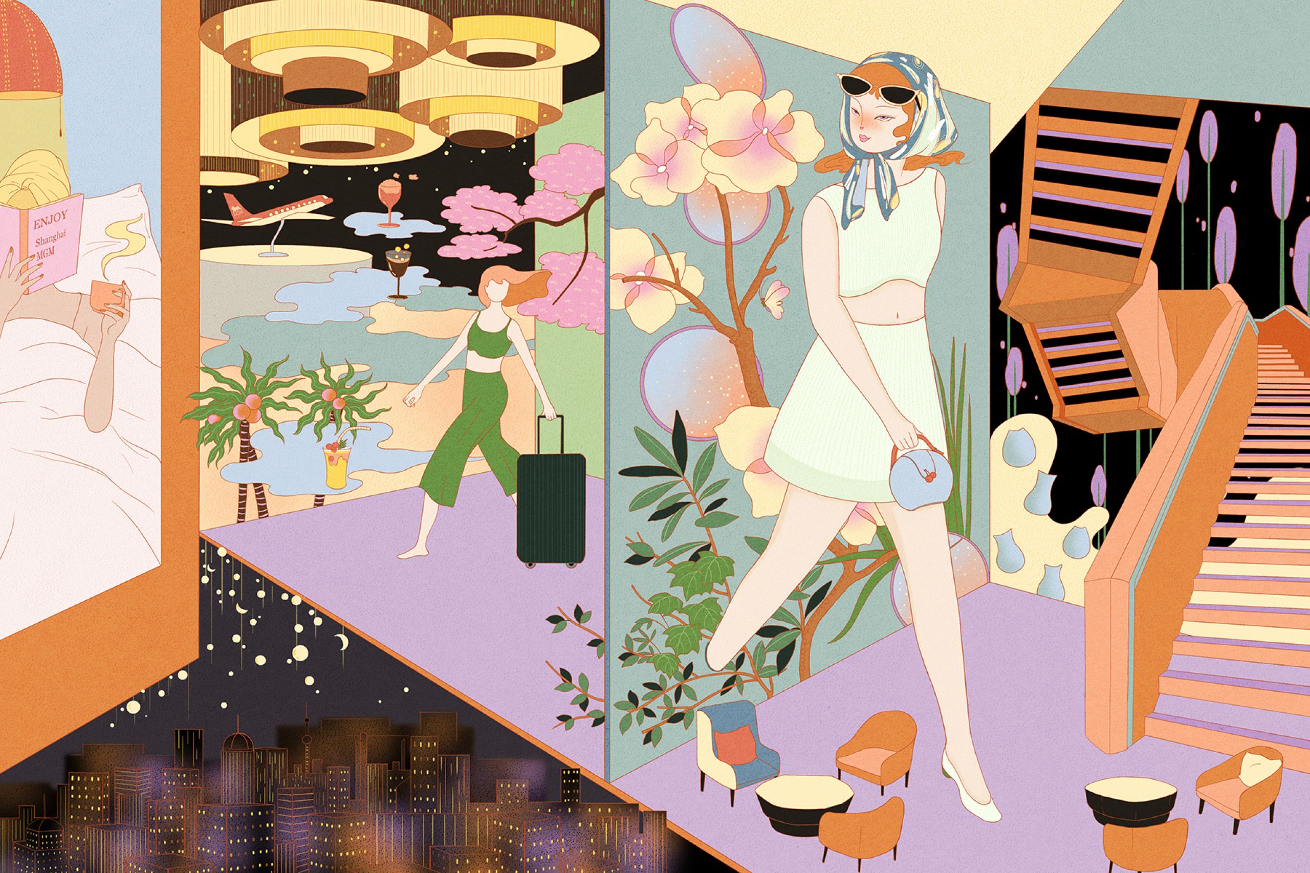 How Leah Han's illustrations celebrate modern femininity | Creative Boom