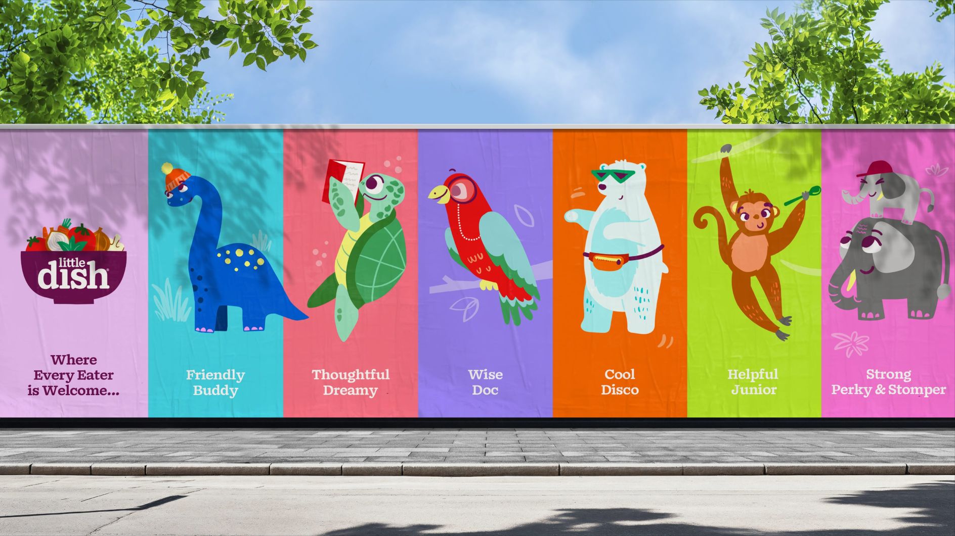 Derek&Eric reimagines Little Dish for today's families | Creative Boom