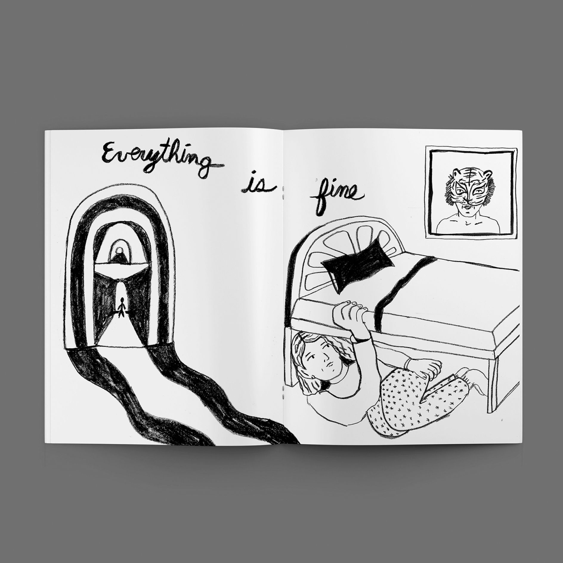 Illustrator Miranda Bruce's latest zine explores the heightened anxiety ...