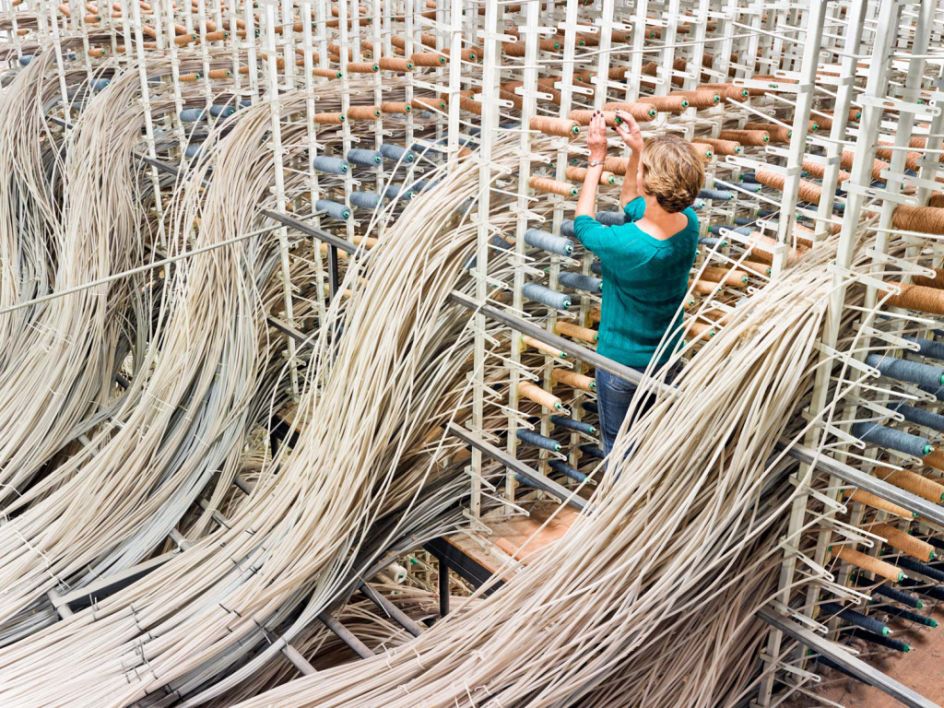 A fascinating peek inside America's colourful textile mills and ...