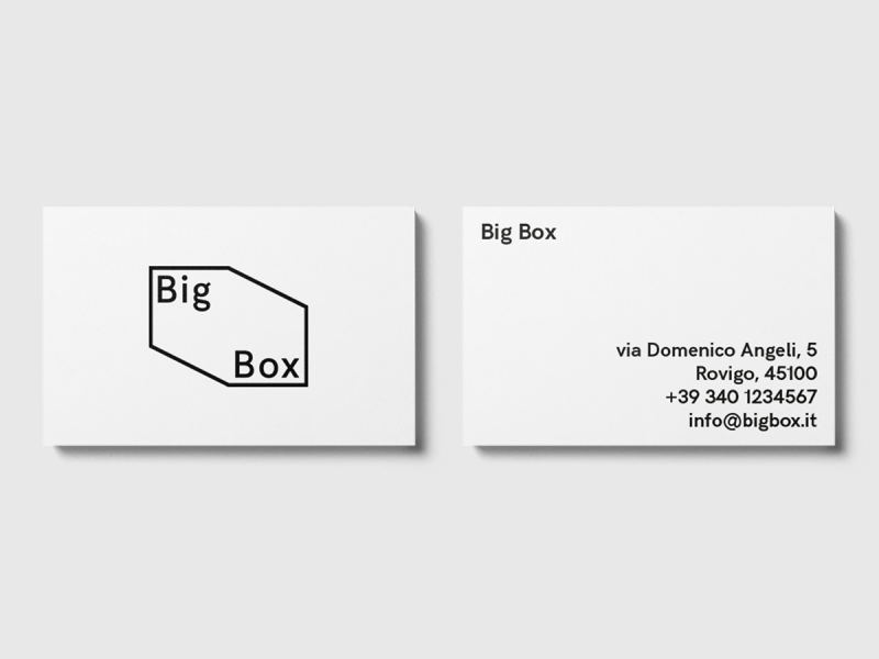 Big Box tries on a clean and minimalist identity for its new clothing ...