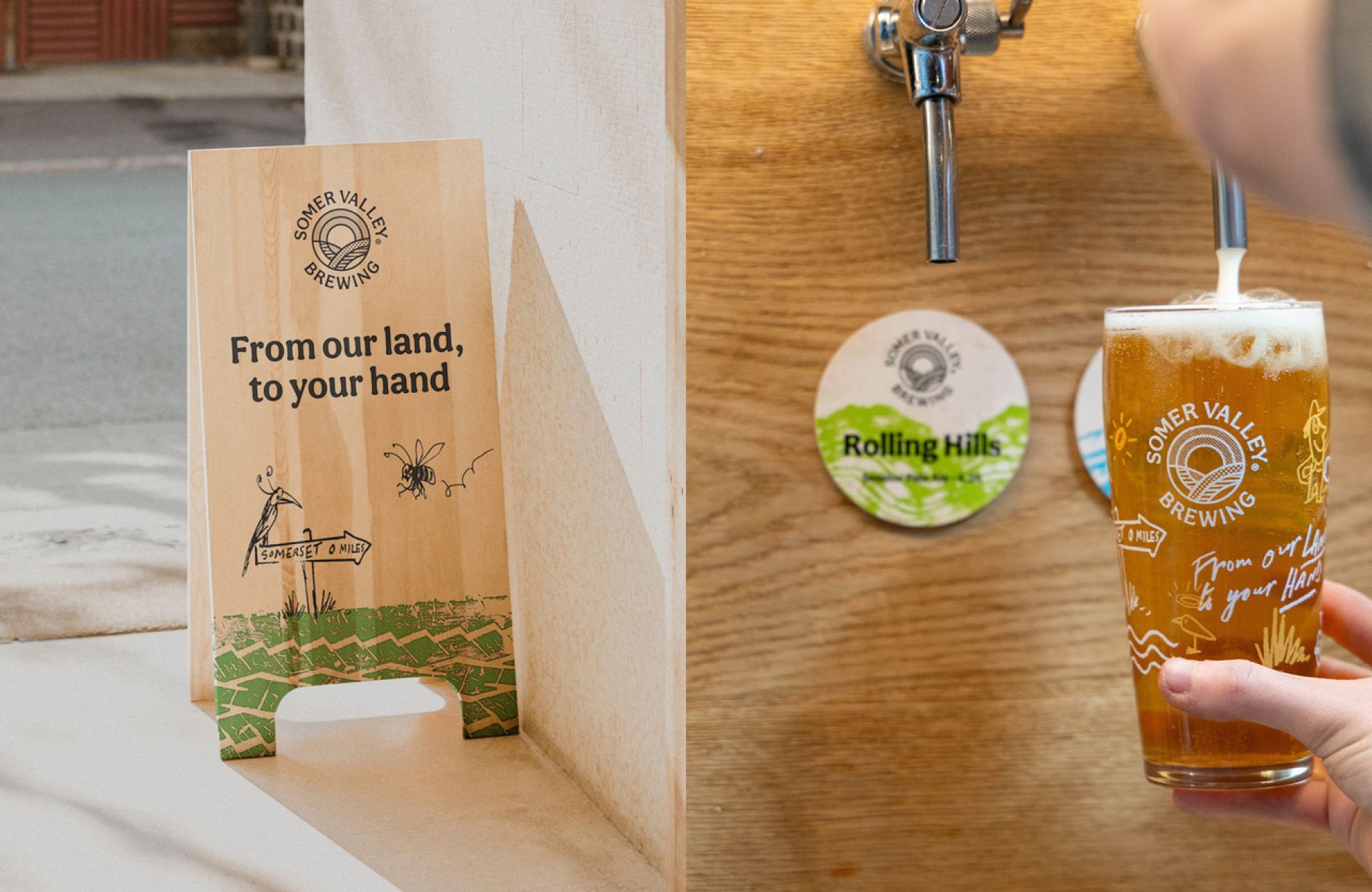 Supple Studio and Studio Spilsbury craft a hands-on identity for Somer ...