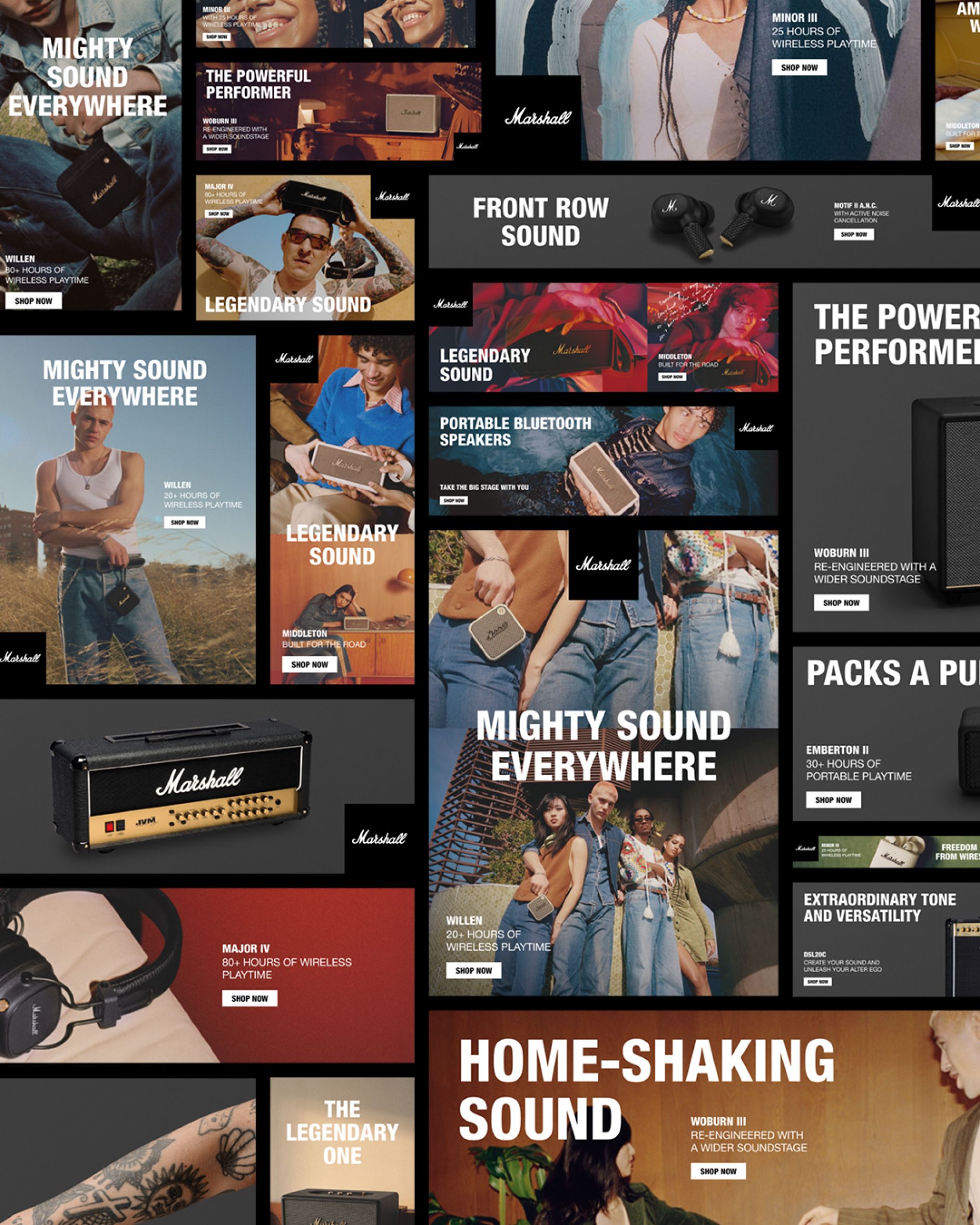 Rebranding of Marshall brings a raw, rock 'n' roll icon into the ...