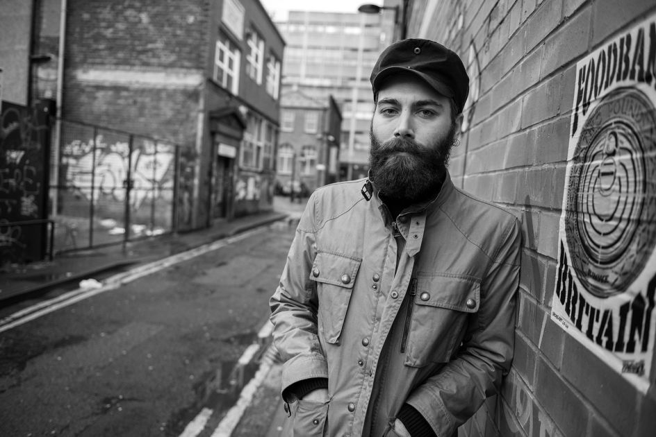 Black and white portraits of people in Manchester on the city's famous ...