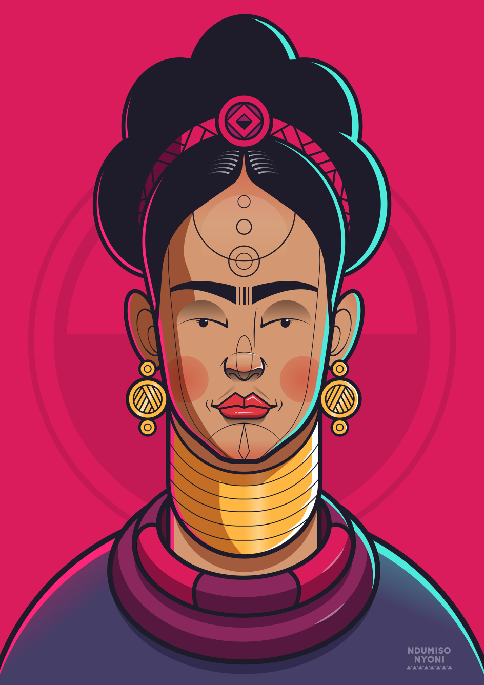 Ndumiso Nyoni uses his illustrations to share authentic African ...