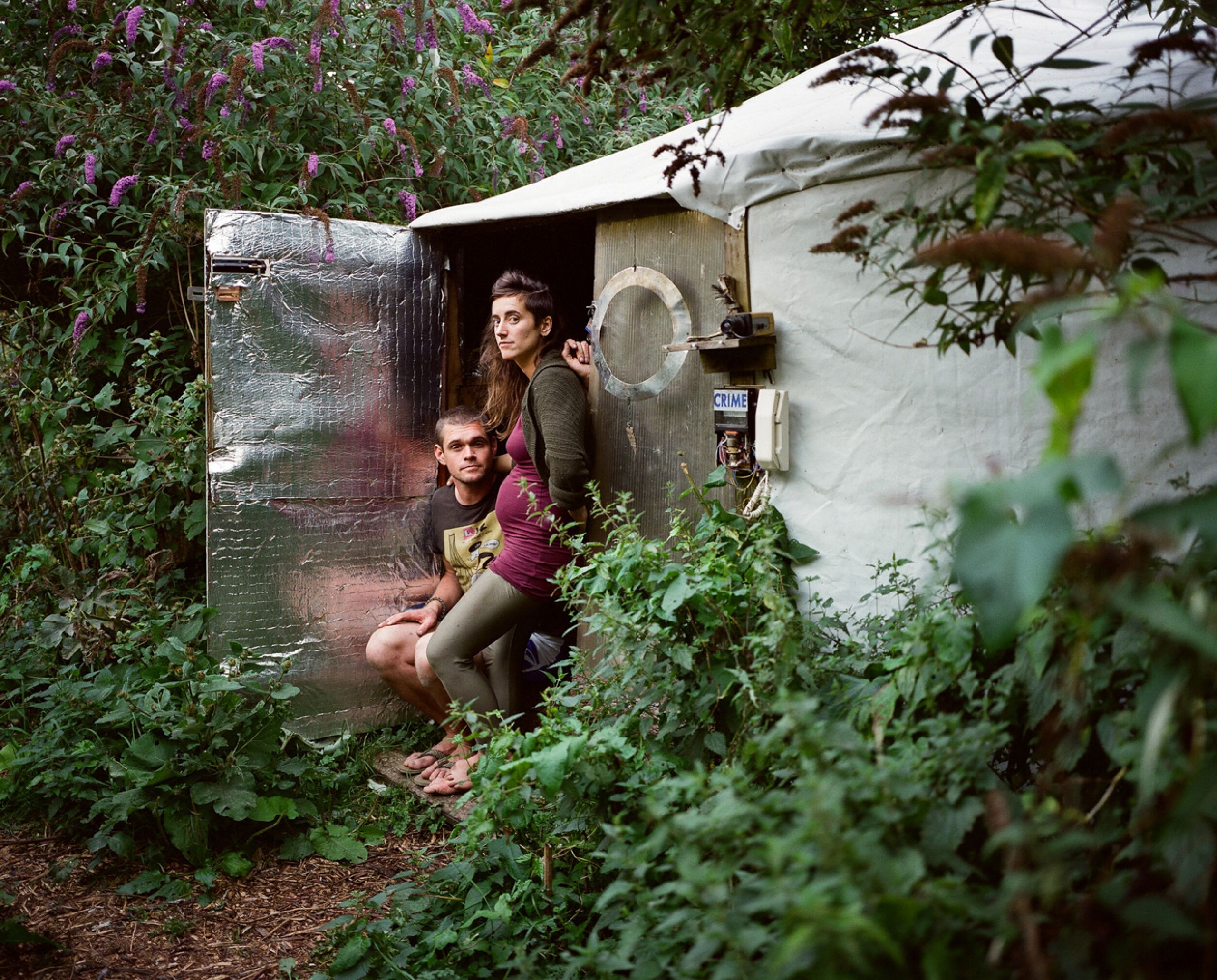 The Runway Stops Here: Photographs of a community living off-grid near ...