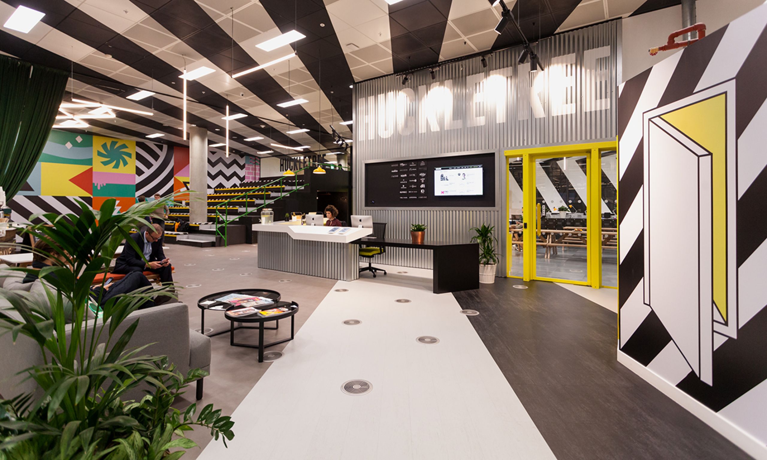 Take a tour of Huckletree West, the co-working brand's new hub in White ...