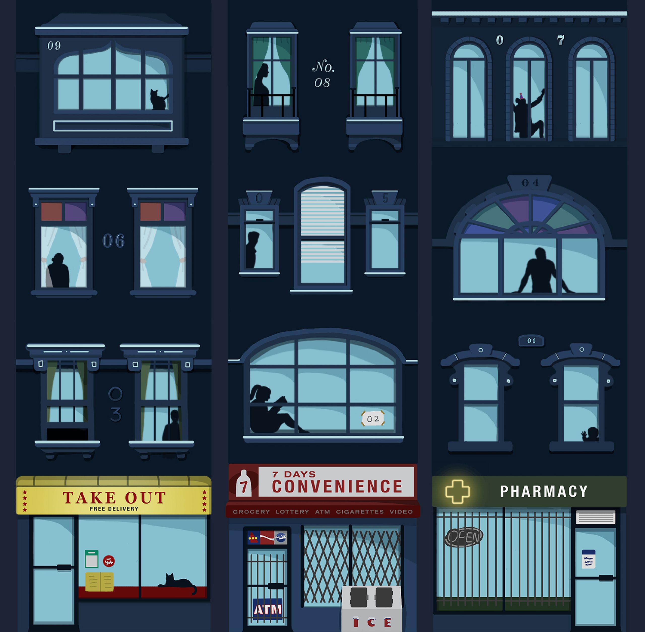 Graphic designer tackles issue of wide-spread loneliness in moving ...