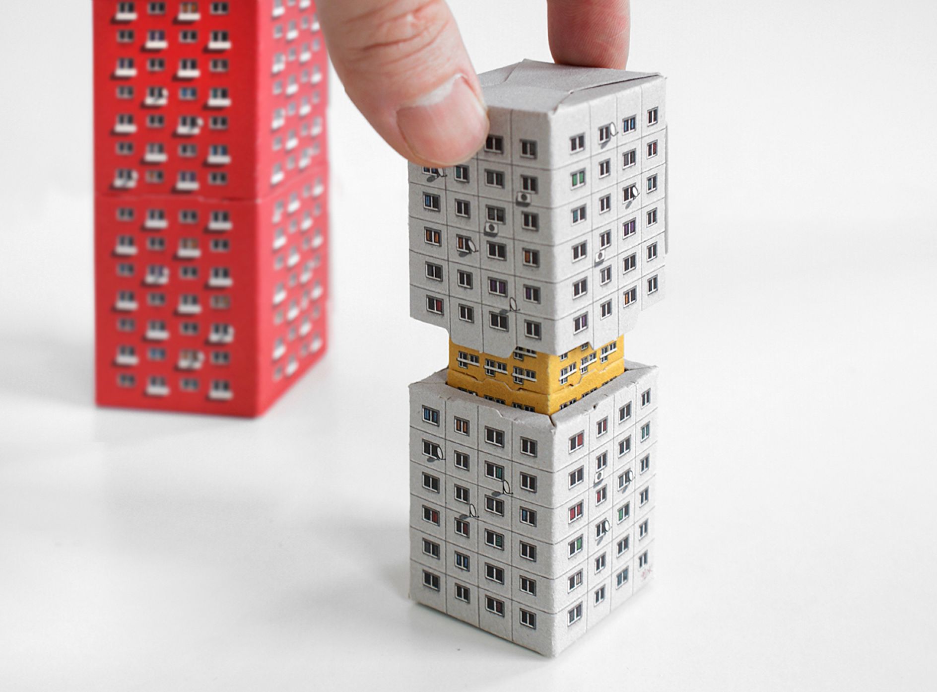 Blokoshka: Build your own playful Eastern Bloc modernist architecture ...