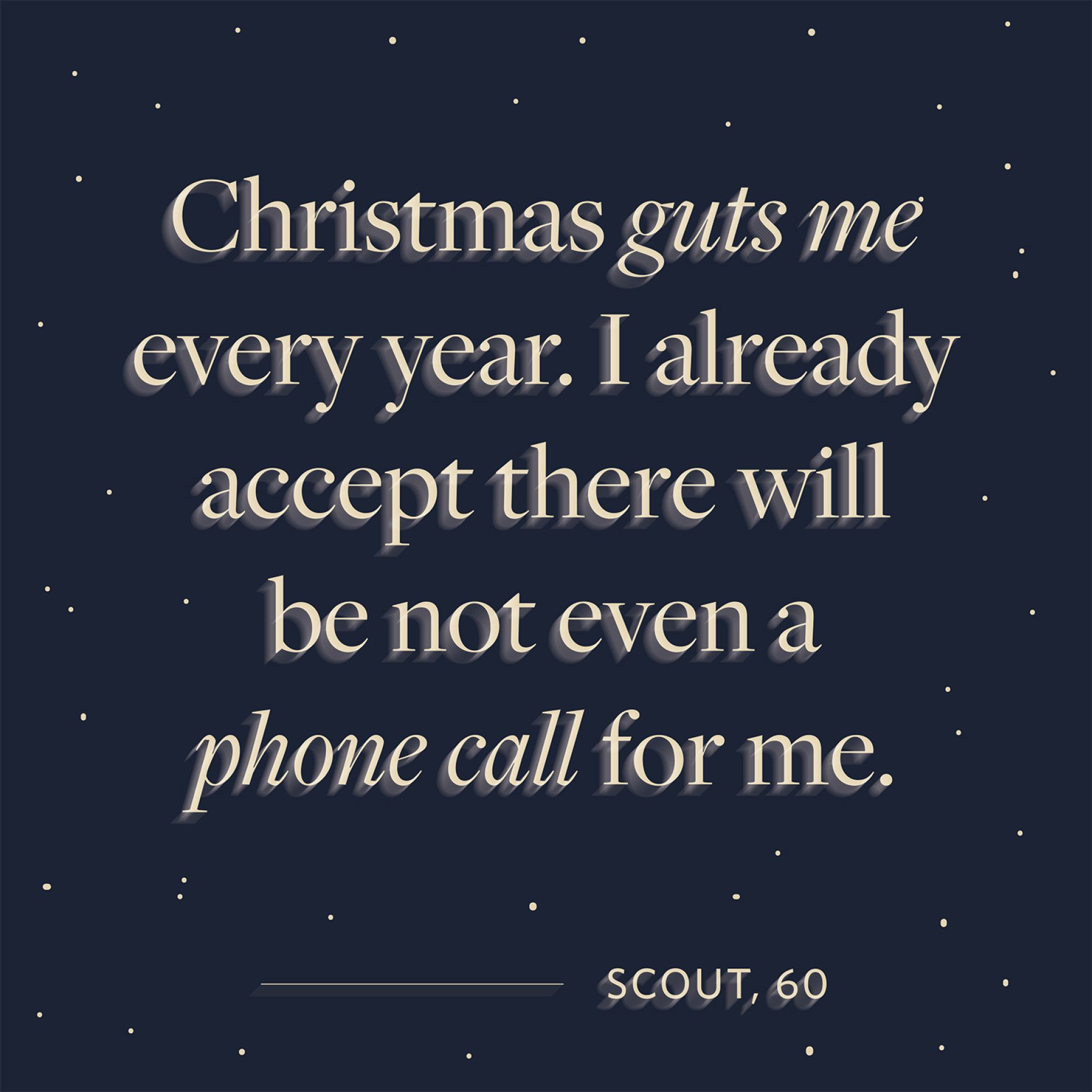 Graphic designer tackles issue of wide-spread loneliness in moving ...