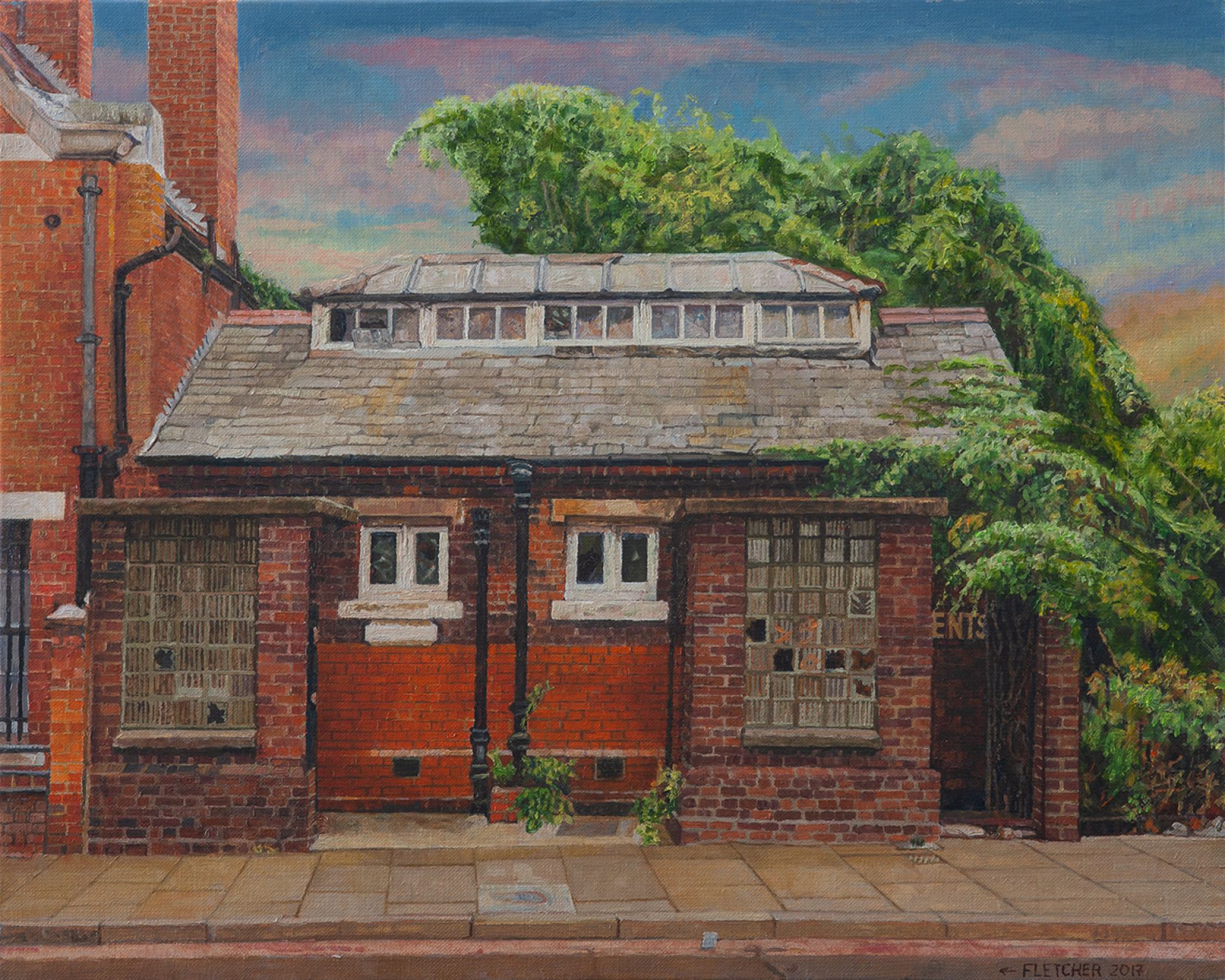 Doreen Fletcher's atmospheric paintings of London's East End reveal ...