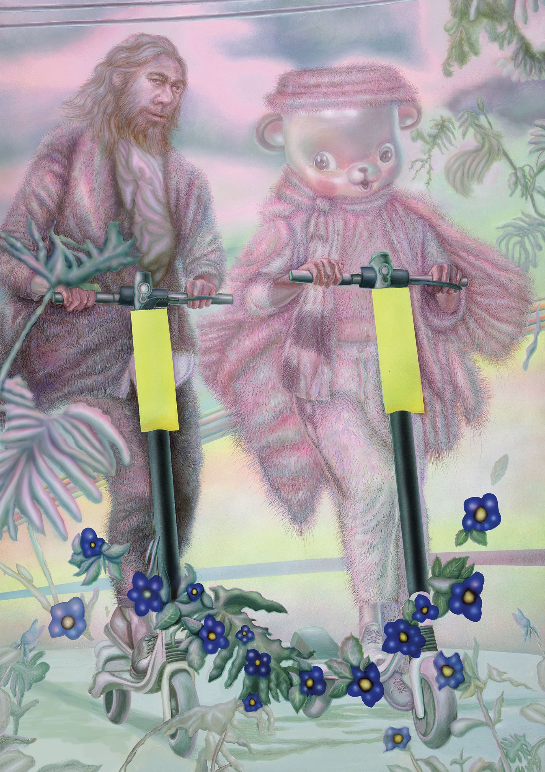 Erik Mark Sandberg's furry creations are devised from 'long, unhealthy ...