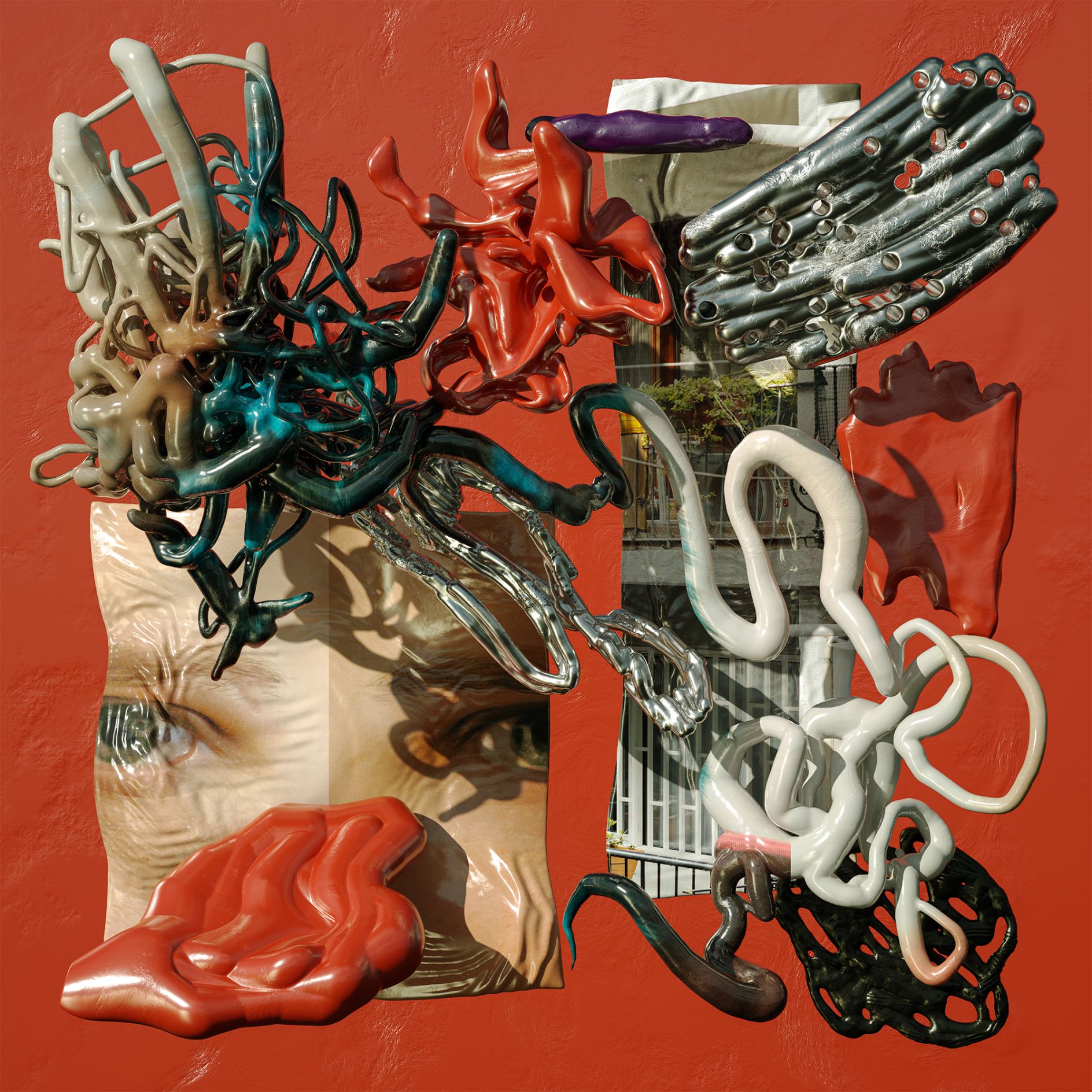 Squiggles, dogs and natural forms: Nikita Savinov reveals the process behind his 3D artworks ...