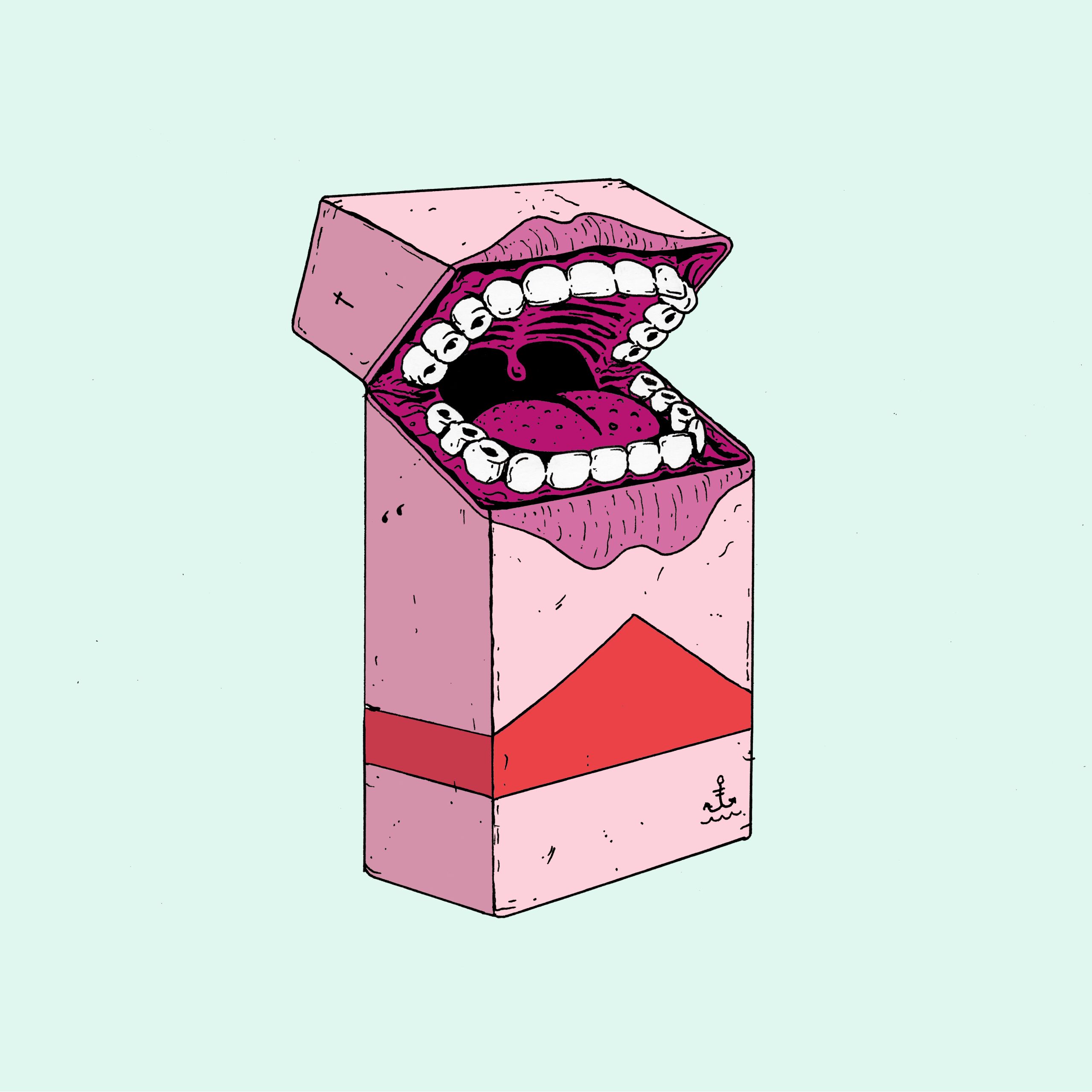 Illustrator Lumps injects a mouthful of grinning teeth into his quirky ...