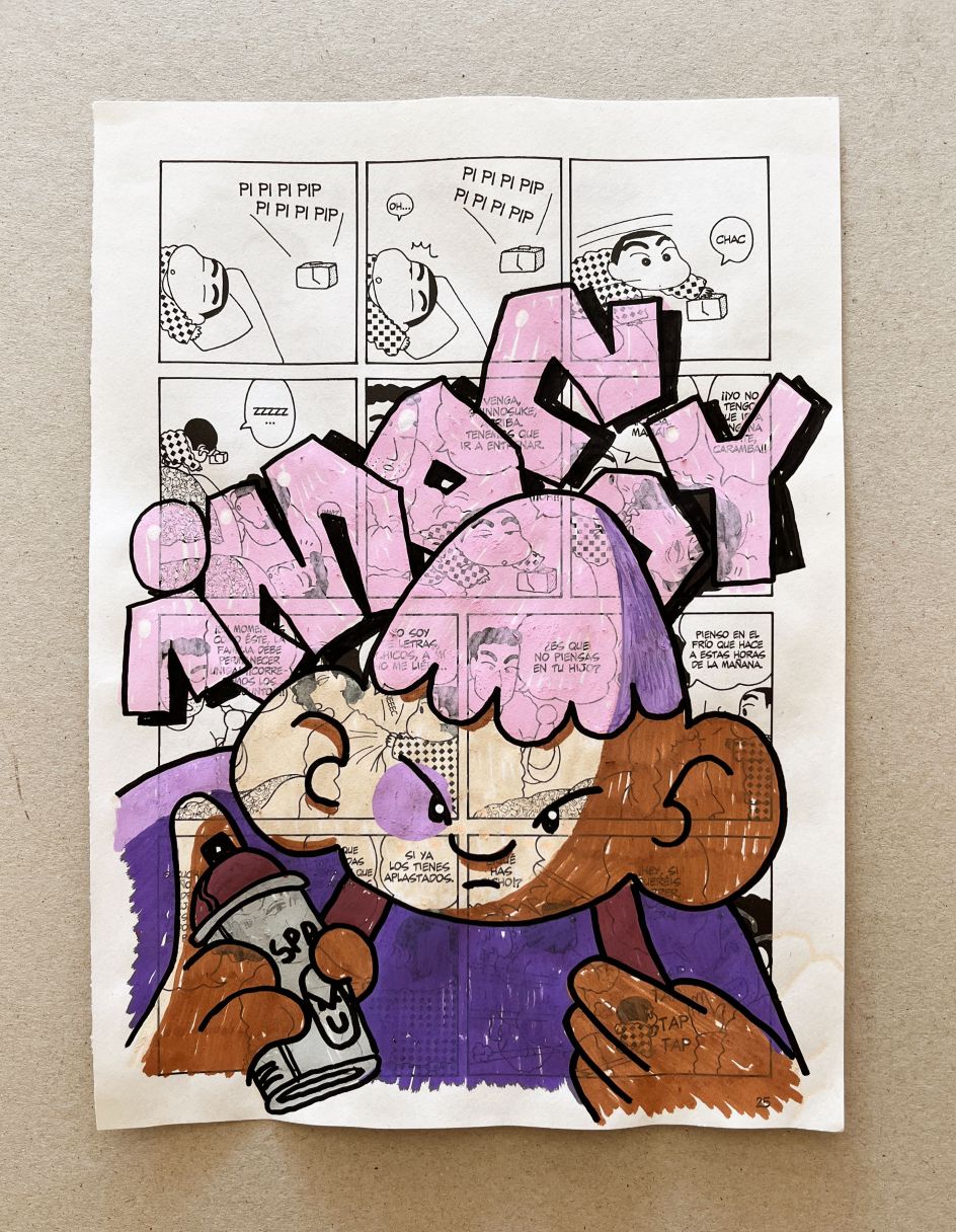 Imon Boy collapses the boundaries between graffiti and fine art in new solo exhibition ...