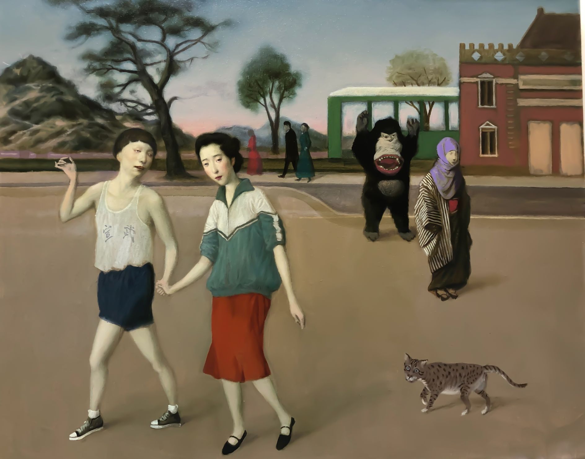 Self-portraits by Jeffrey Chong Wang that reflect his cultural ...