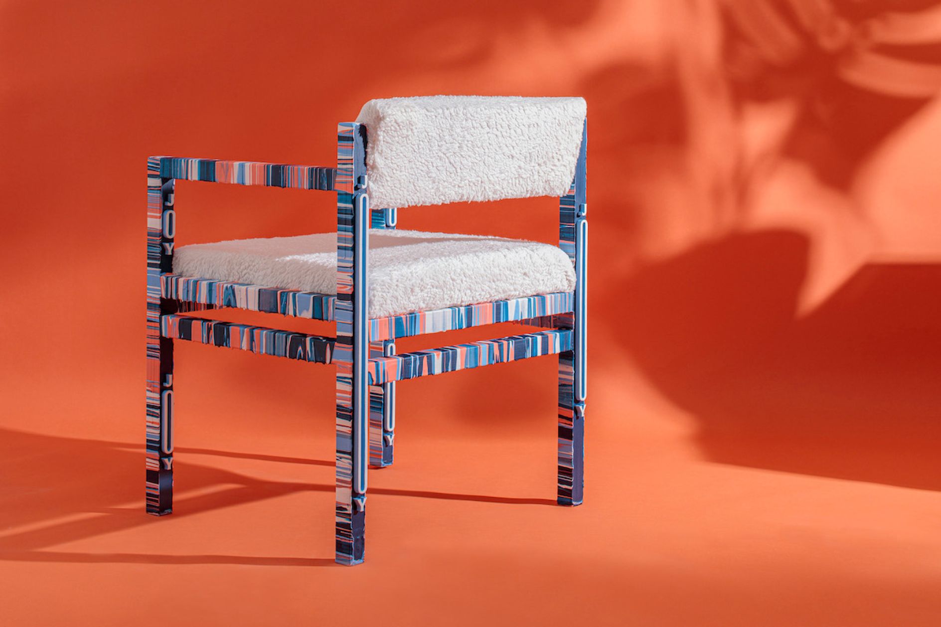Craig Black creates joy-focused bold typographic chair designs ...