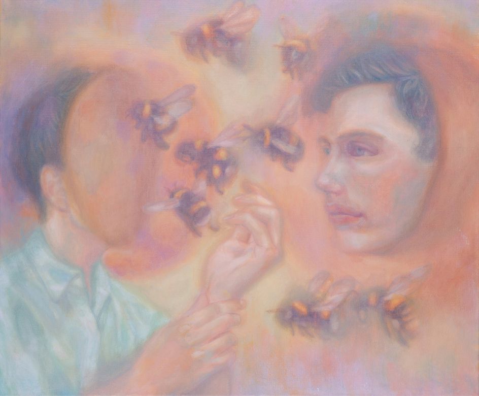 Dreamlike drawings explore the fragility of life and the human ...