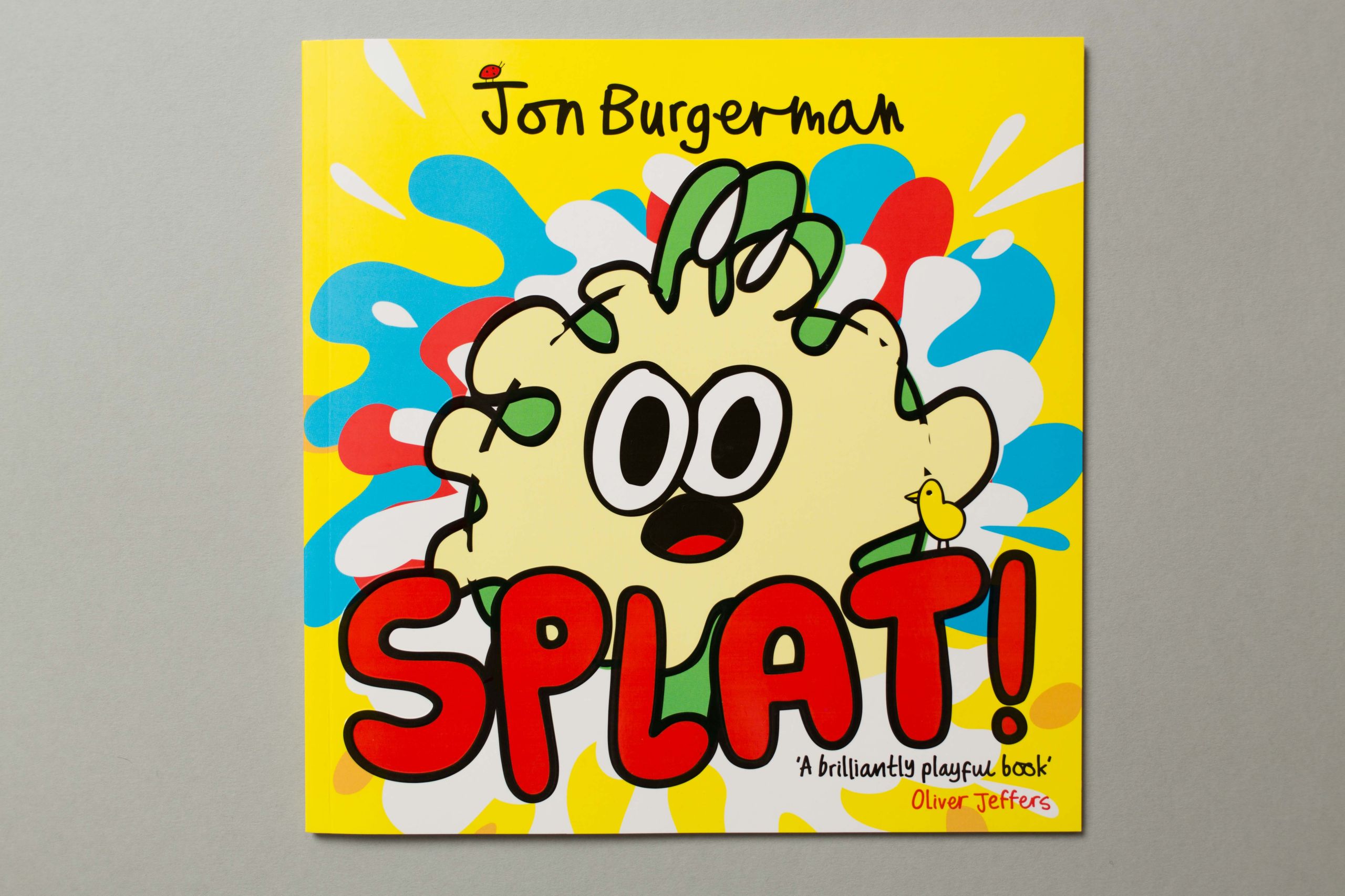 Jon Burgerman goes Splat! for fun new children's book that squishes ...