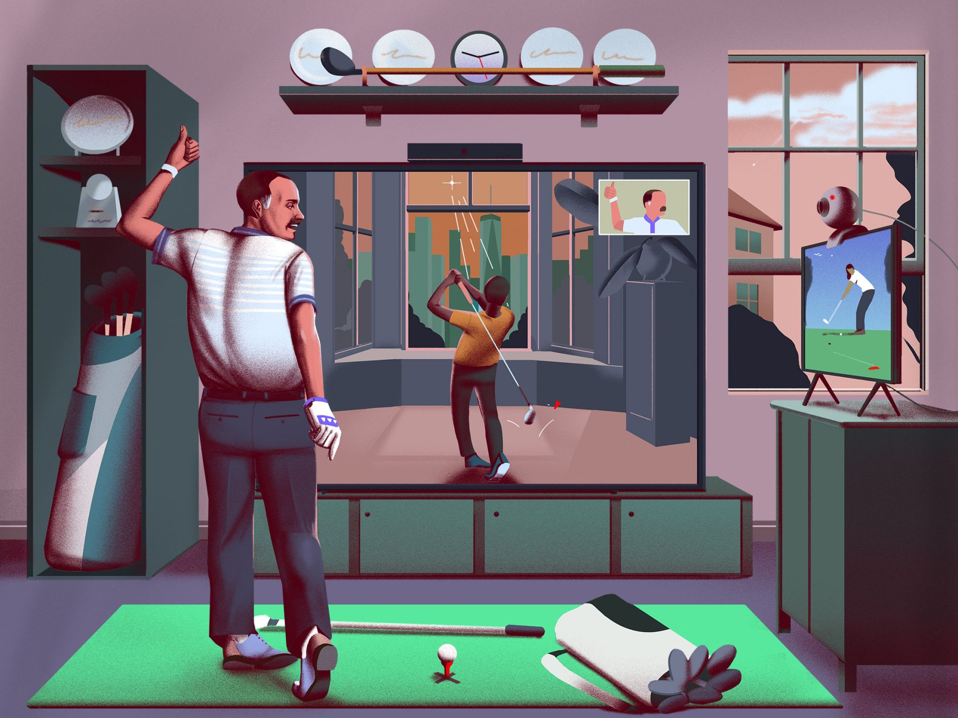 Amusing and awash with airbrushed colours, Richard A. Chance's ...