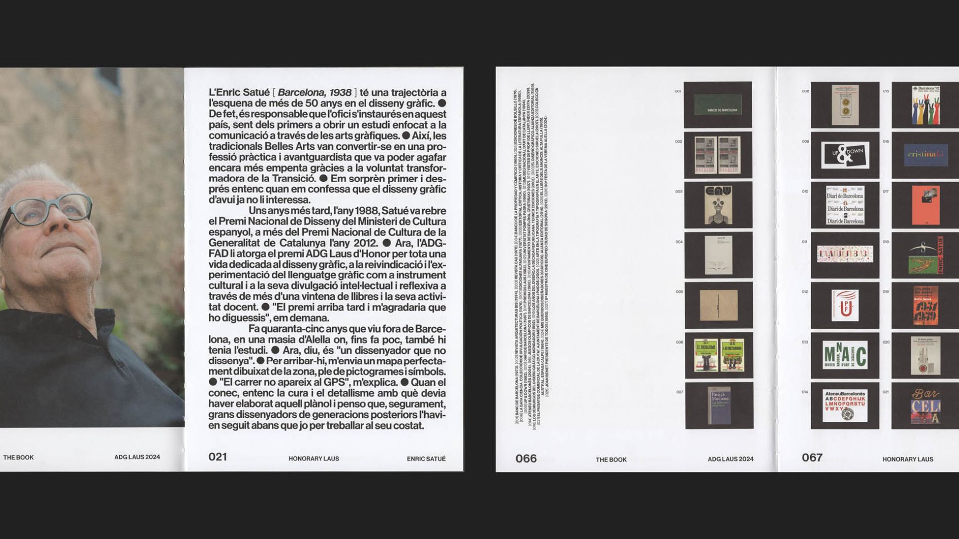 Tiquismiquis Club designs official Laus Awards yearbook | Creative Boom