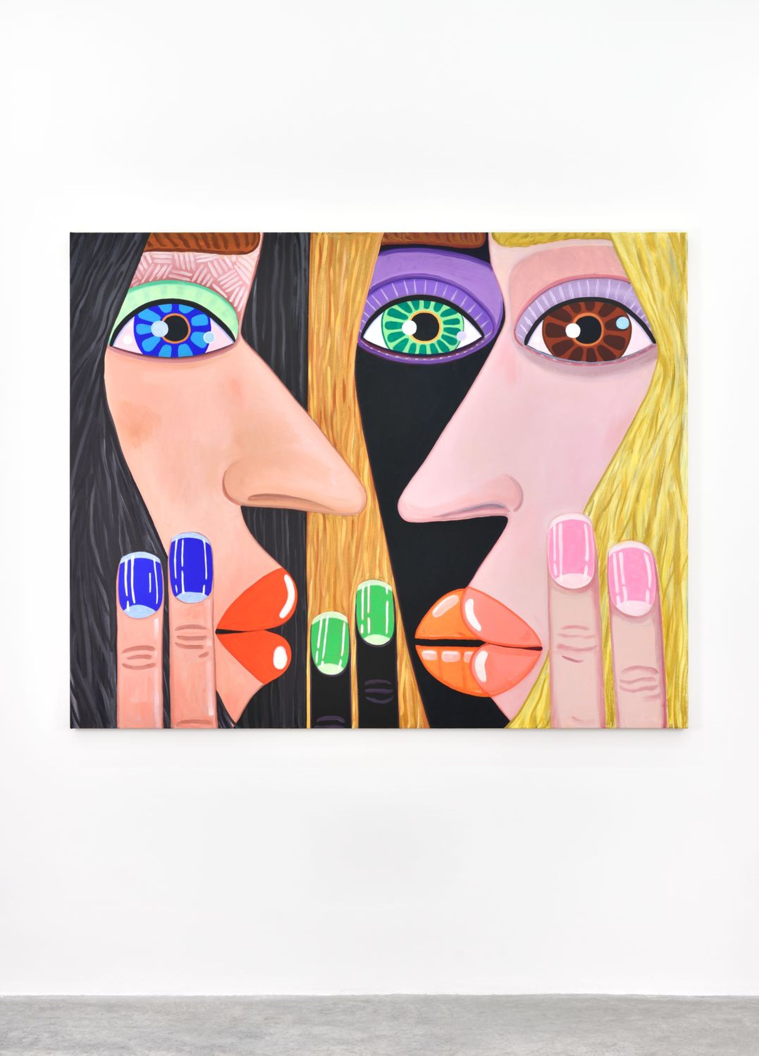 Brian Calvin's latest paintings of Californian youth dazzle in pastel ...