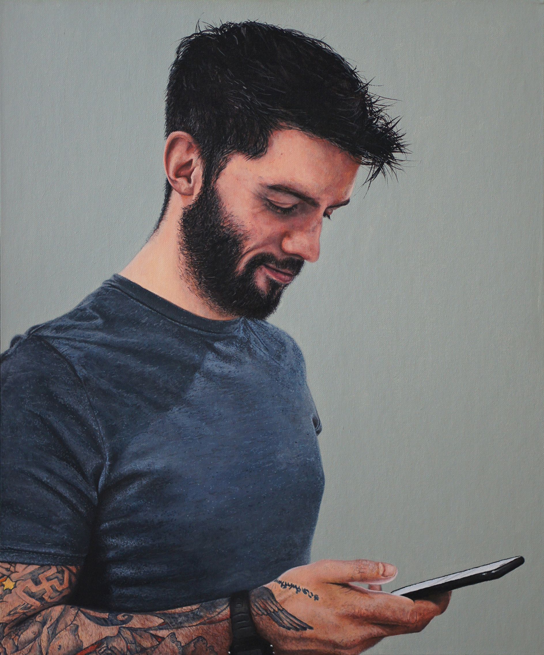 Artist Peter Davis paints an unnerving picture of our unhealthy ...