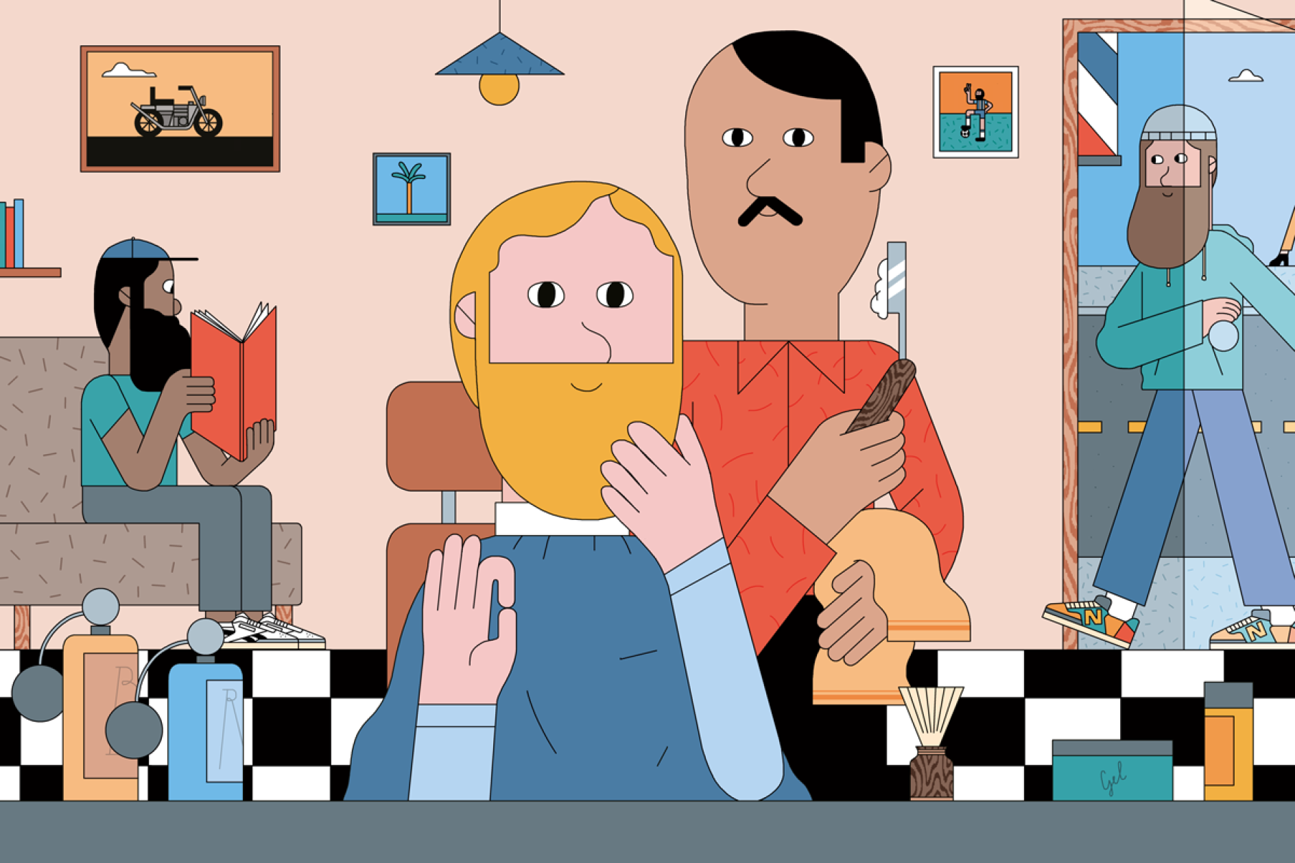 Excellent characterisation and a wry sense of humour populate the work ...