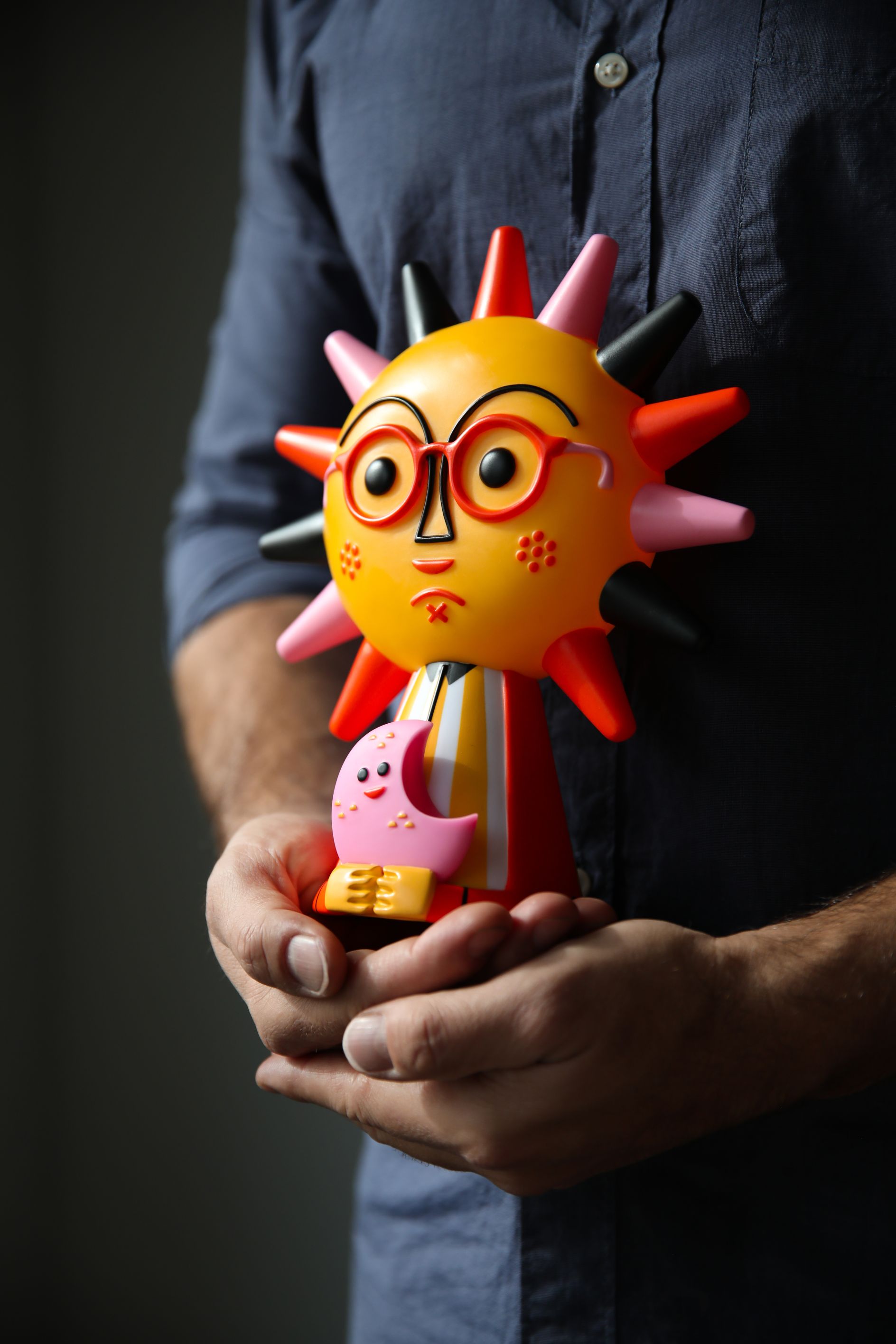 Tad Carpenter sparks joy with his Sunday Sun vinyl figures | Creative Boom