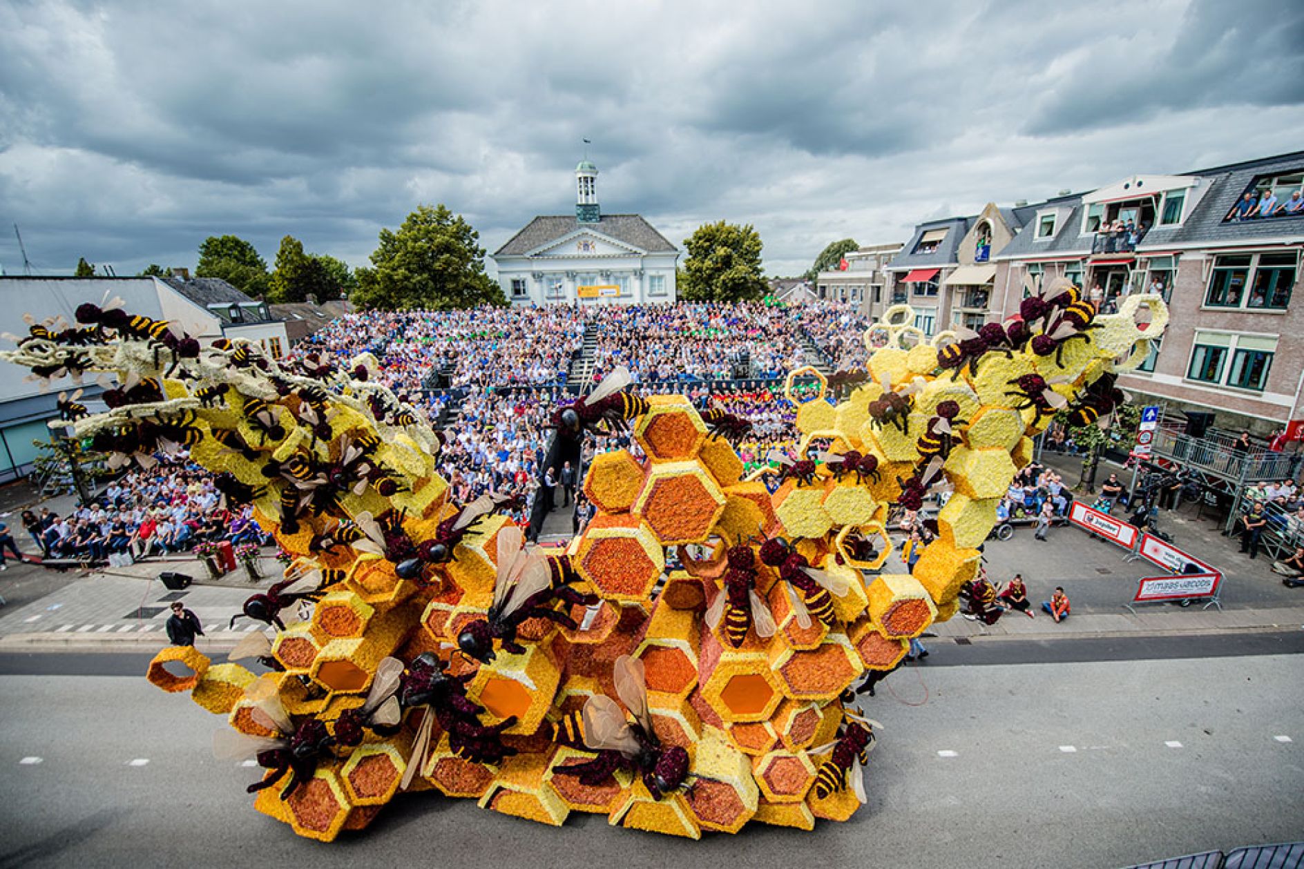Dutch parade marks all things dangerous with giant floats made out of ...
