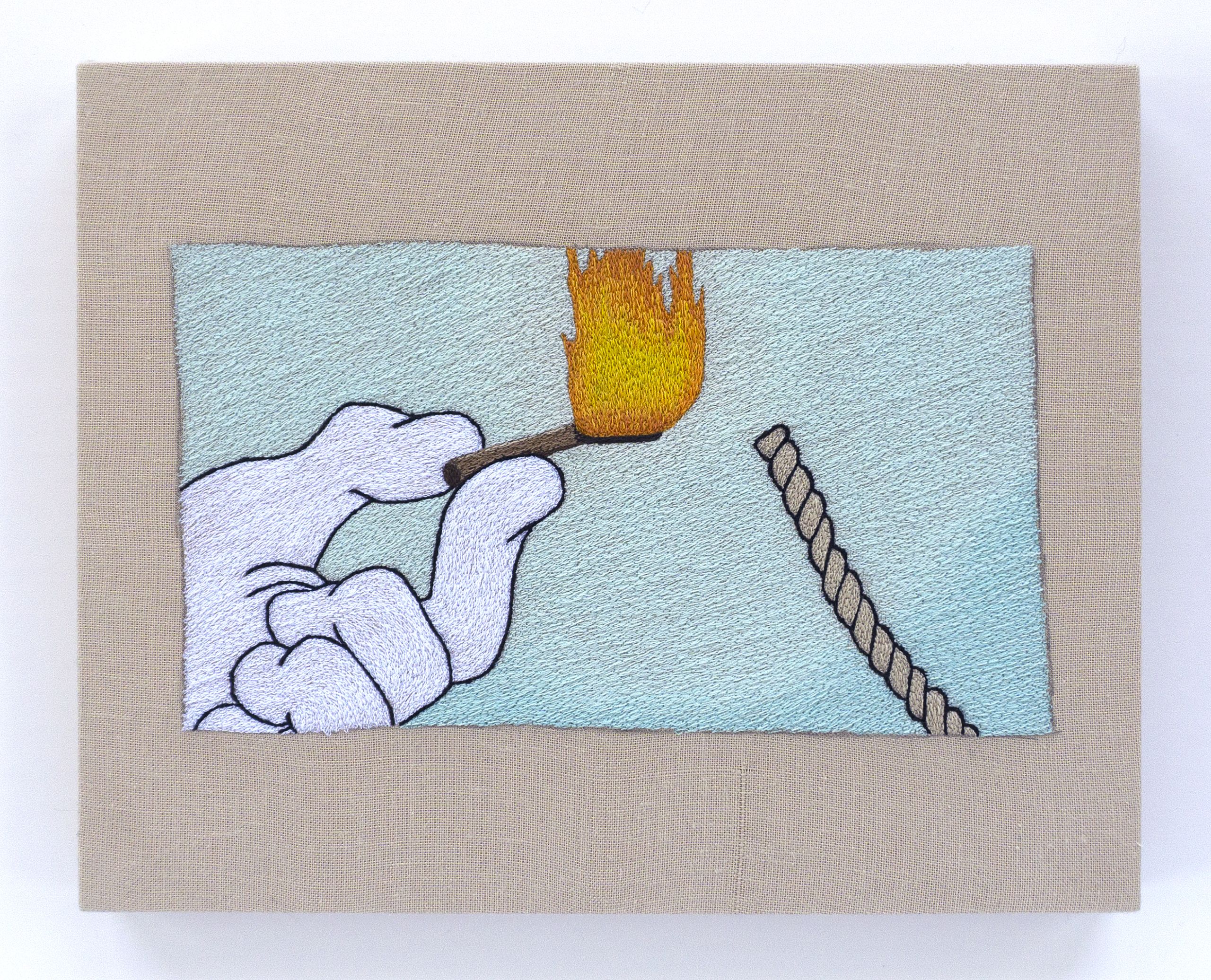 Peter Frederiksen 'draws with a sewing machine' to create stunning ...