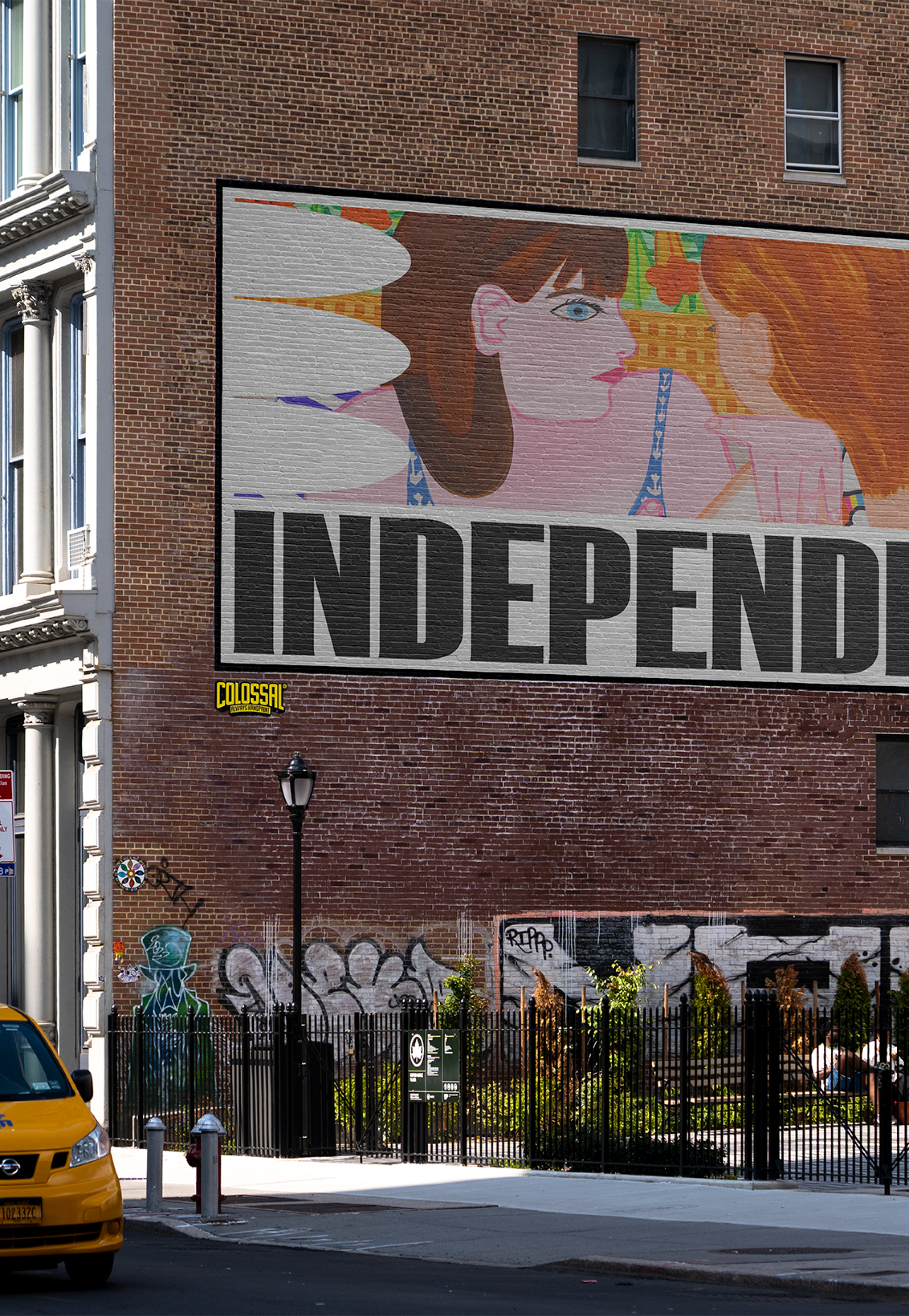 Art fair Independent’s new identity takes cues from NYC signage ...