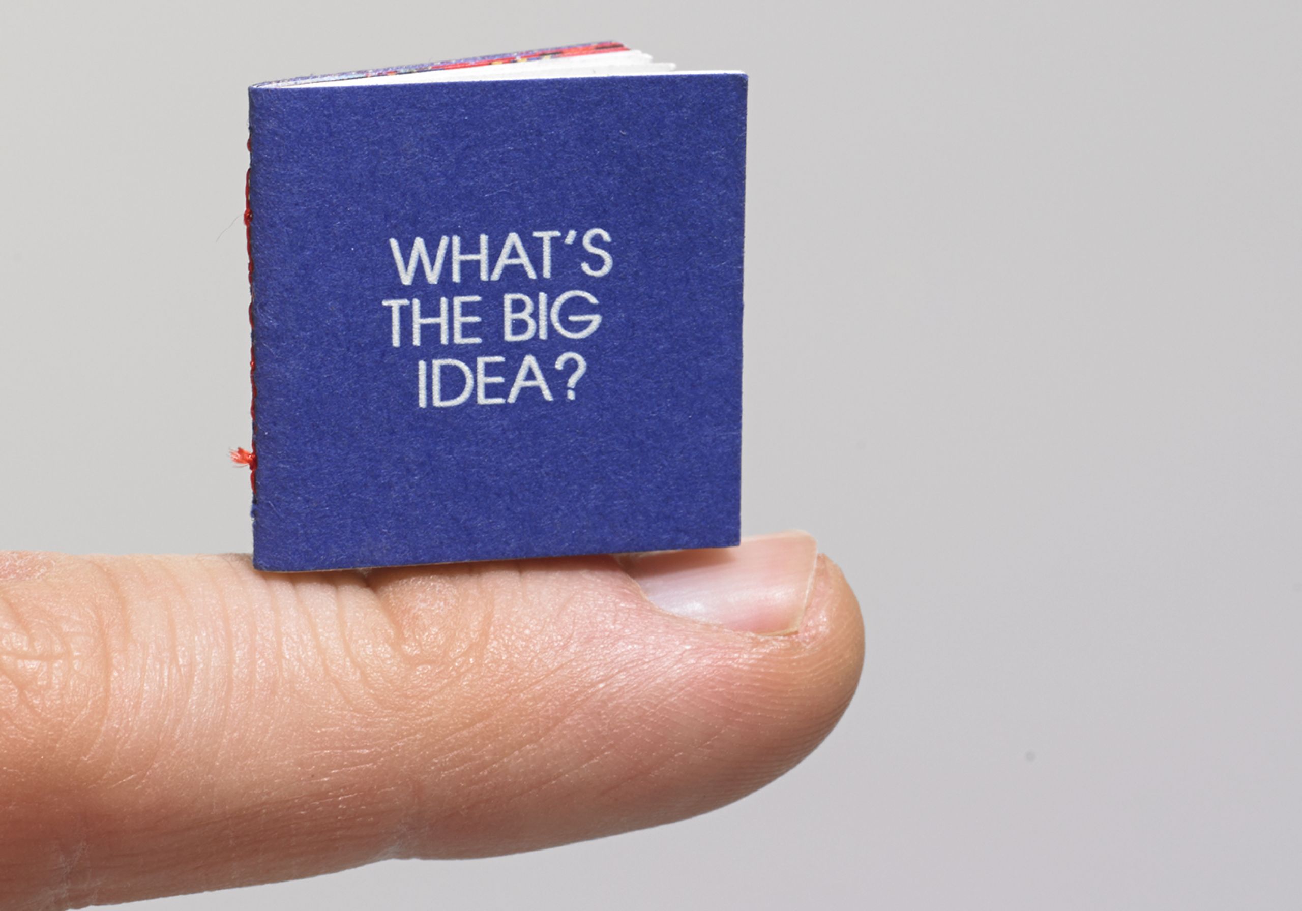 What's the Big Idea? Silas Amos creates a teeny, tiny coffee table book ...
