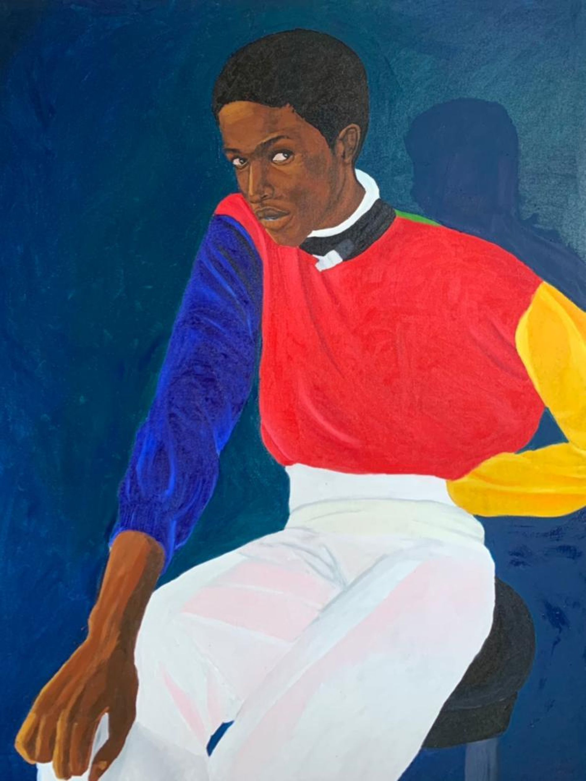 Matthew Eguavoen's figurative paintings spark important conversations ...