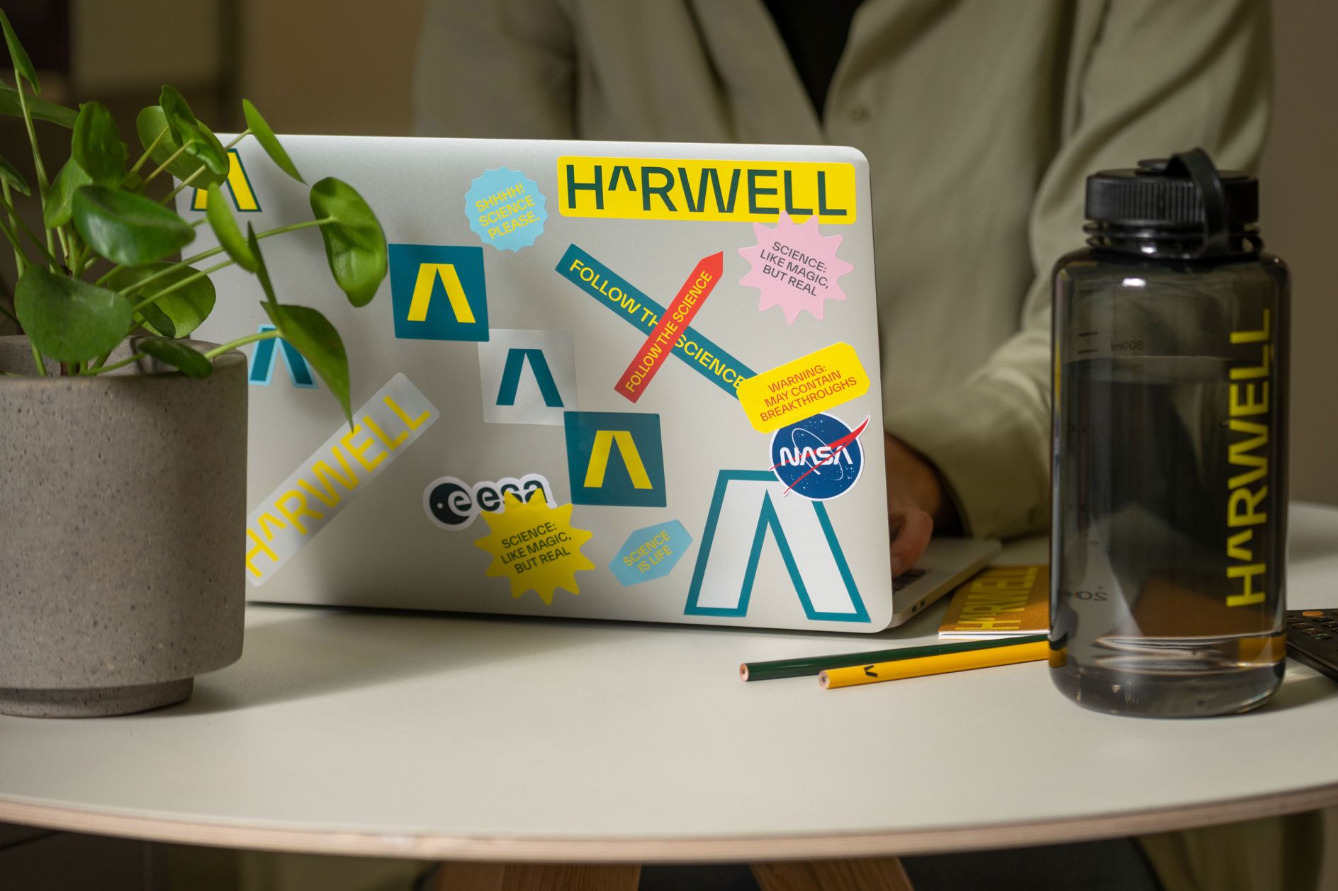 dn&co's new identity for Harwell, the UK's leading science and ...