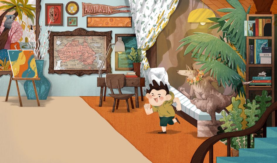 Fan Wu's soft and playful illustrations bring back the fun of childhood ...