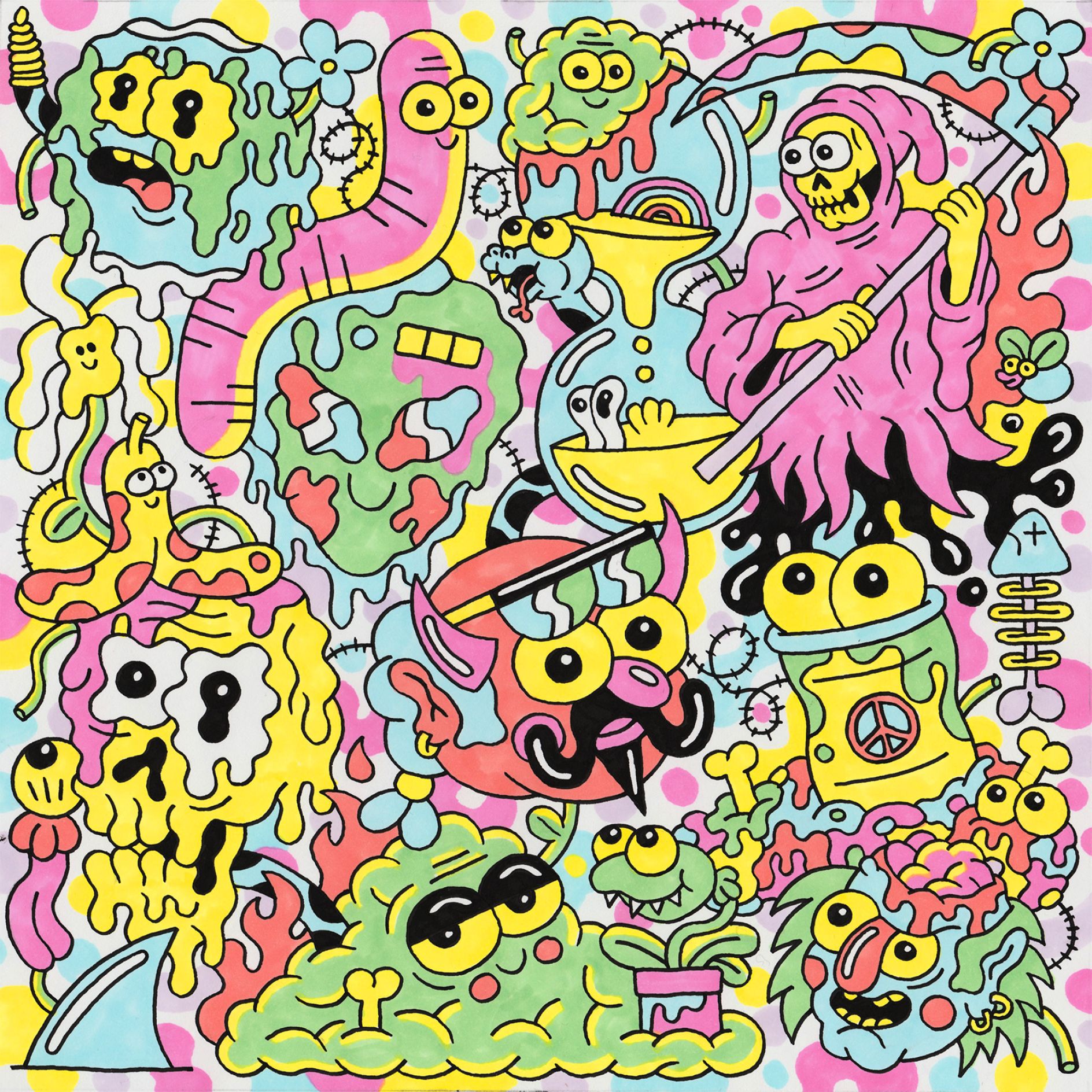 Illustrator Sam Taylor spices up his art style by stepping away from ...