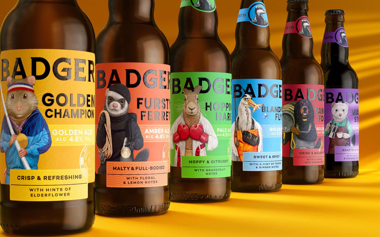 Badger Brewery broadens its appeal with nostalgic, character-led ...